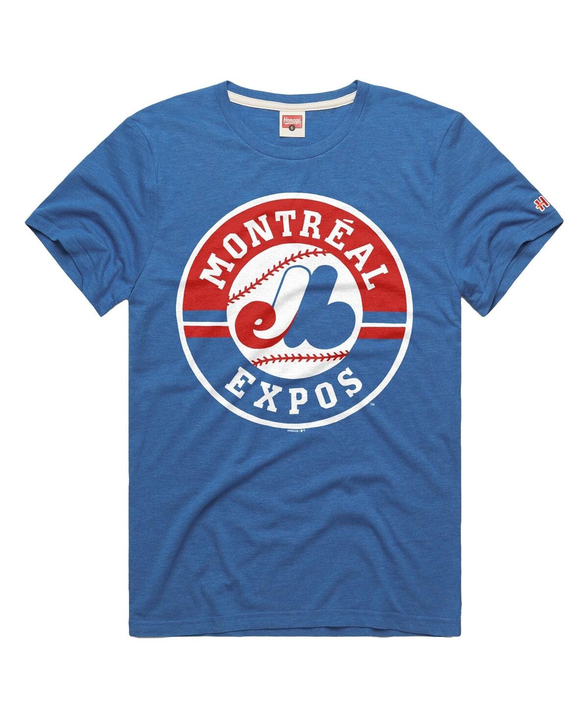 Click here for Homage Mens Royal Montreal Expos Tri-Blend Hyperlo... prices
