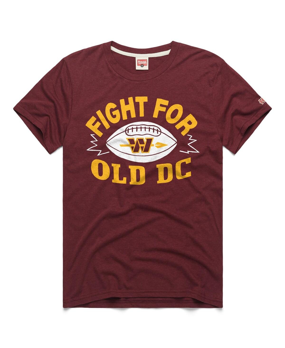 Click here for Homage Mens Burgundy Washington Commanders Fight F... prices