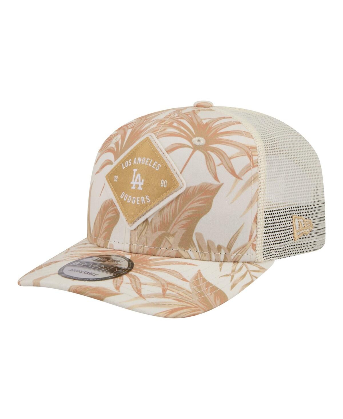 Click here for New Era Mens Tan Los Angeles Dodgers Tonal Palm 9S... prices