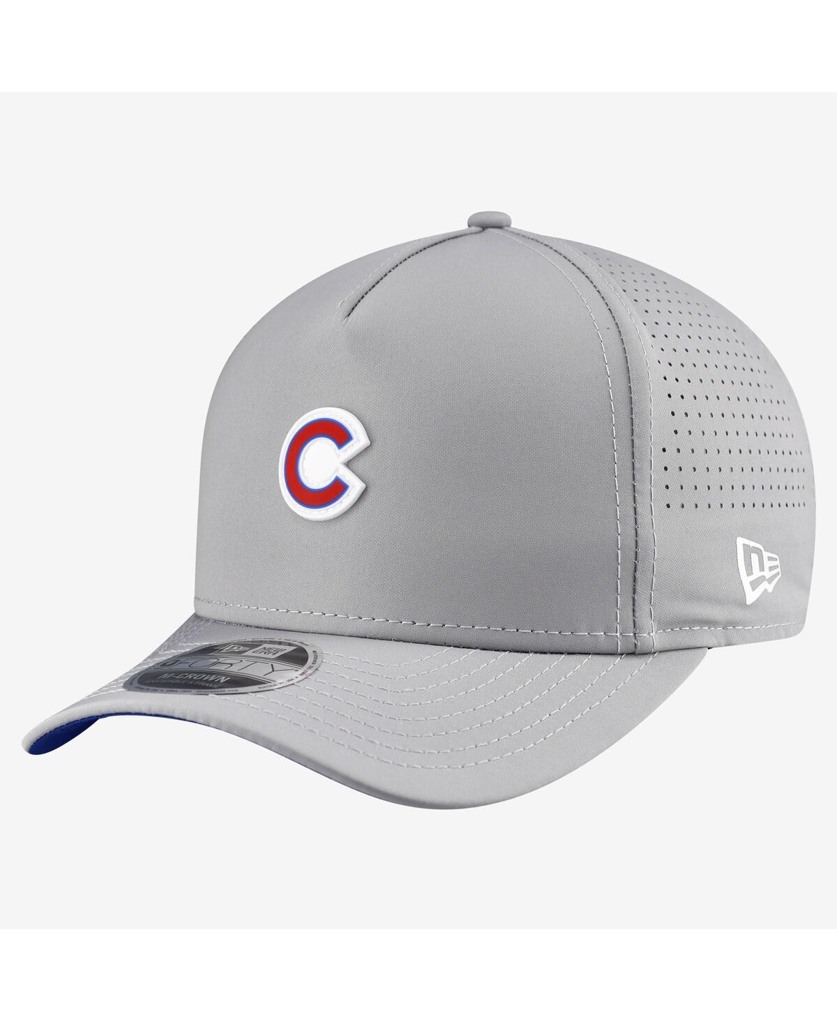 Click here for New Era Mens Gray Chicago Cubs Micro Logo 9FORTY M... prices