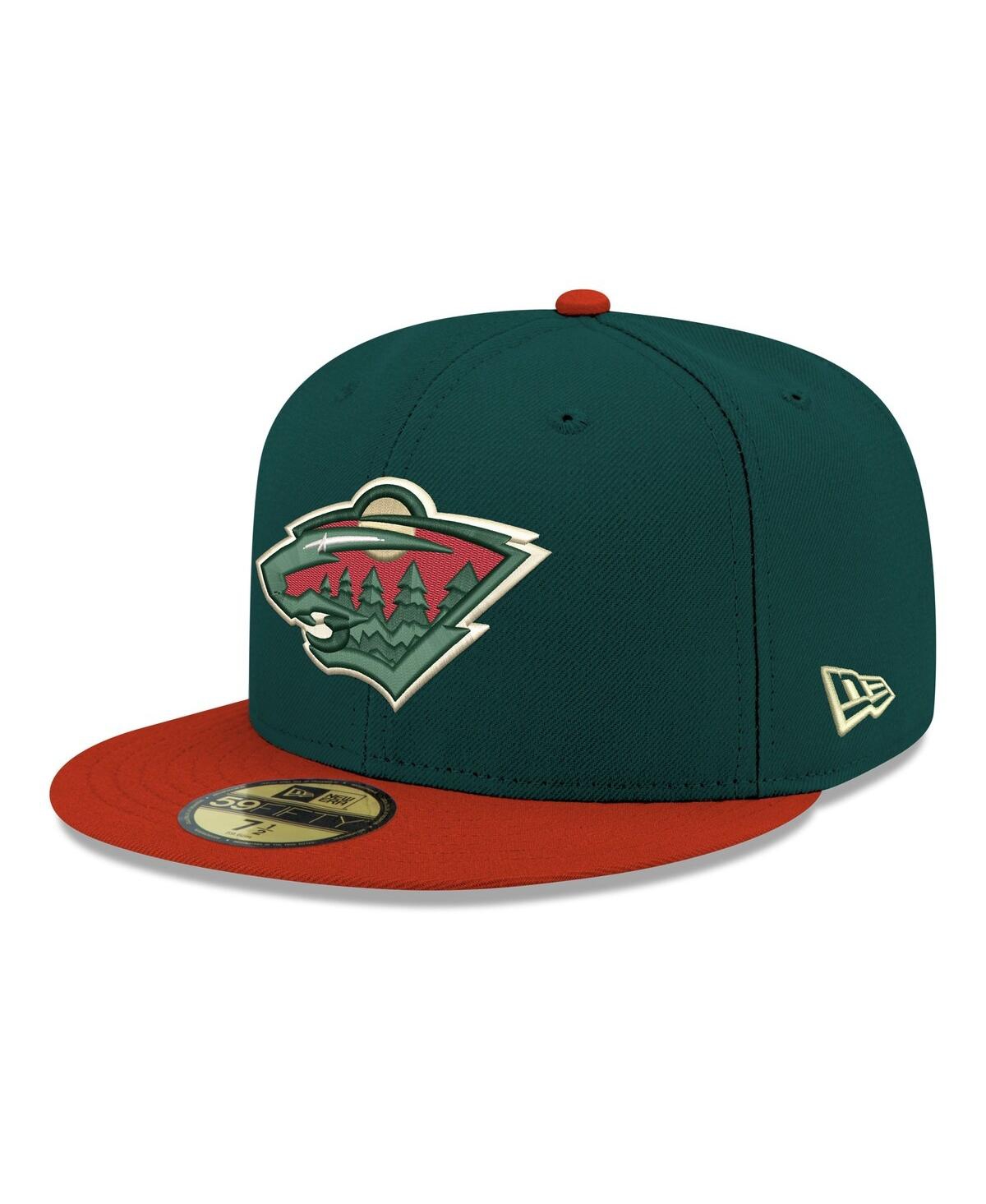 Click here for New Era Mens Green Minnesota Wild Core Logo Two-To... prices