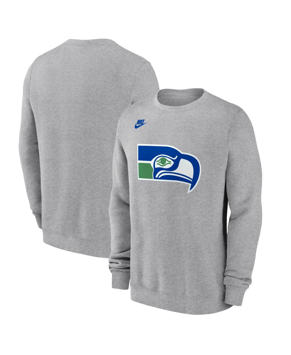 Click here for Nike Mens Heather Gray Seattle Seahawks Vintage Os... prices