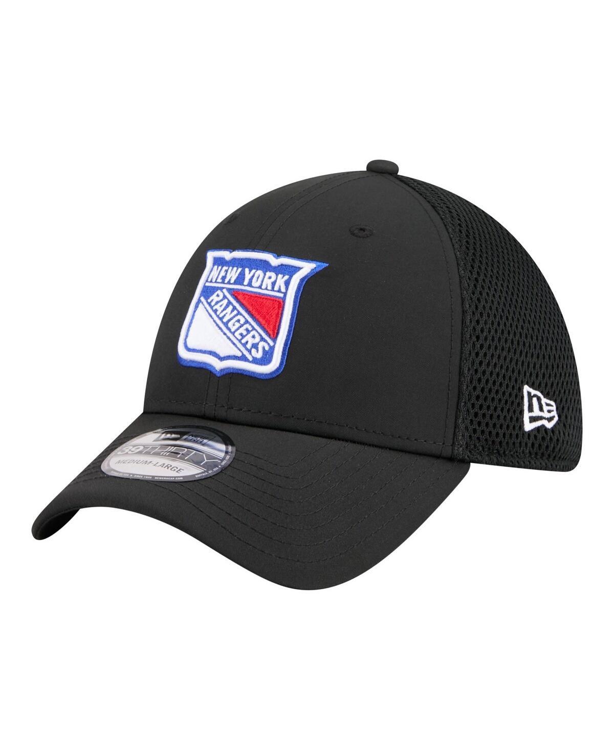 Click here for New Era Mens Black New York Rangers Logo 39THIRTY... prices