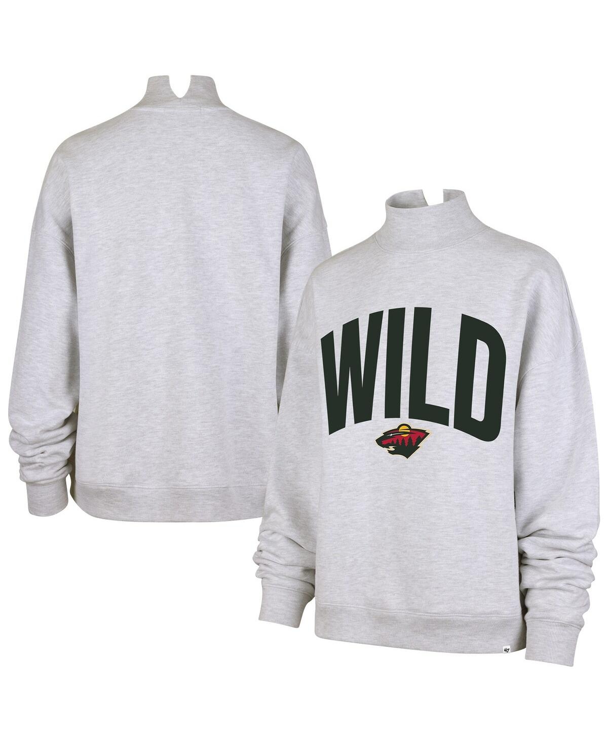 Click here for 47 Brand Womens Heather Gray Minnesota Wild Subtle... prices