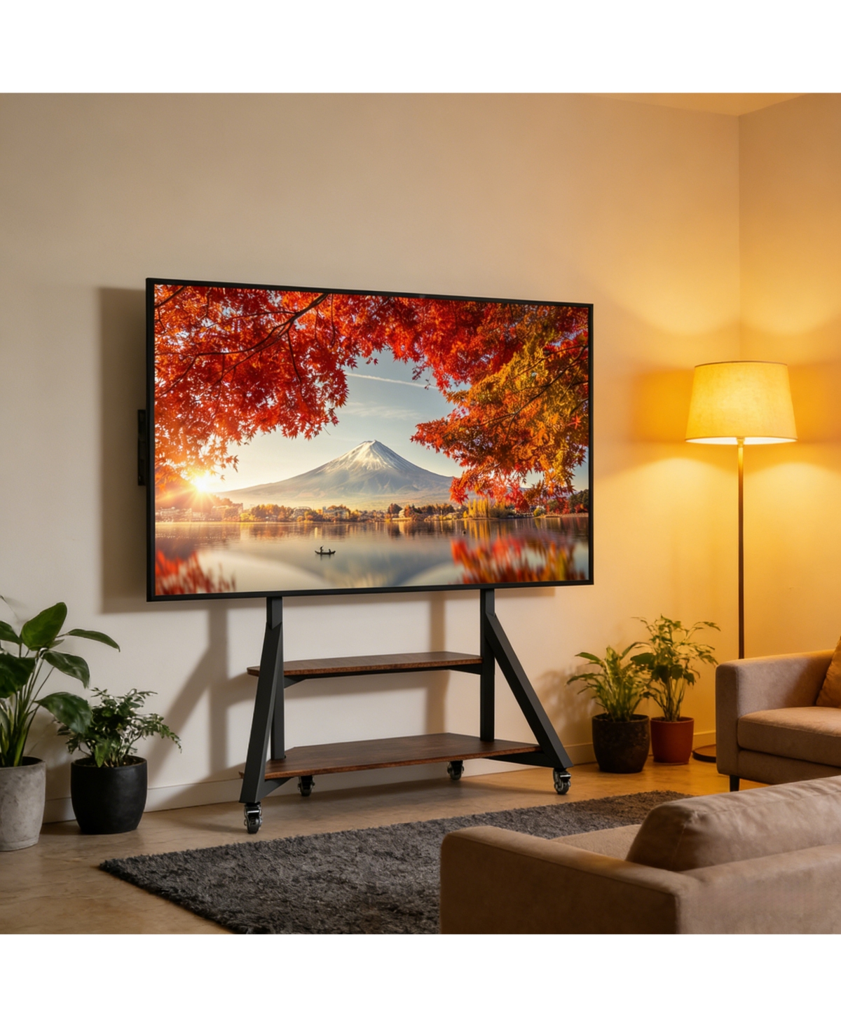 Click here for Unho Heavy Duty Low Profile Tv Stand for 65-100 In... prices