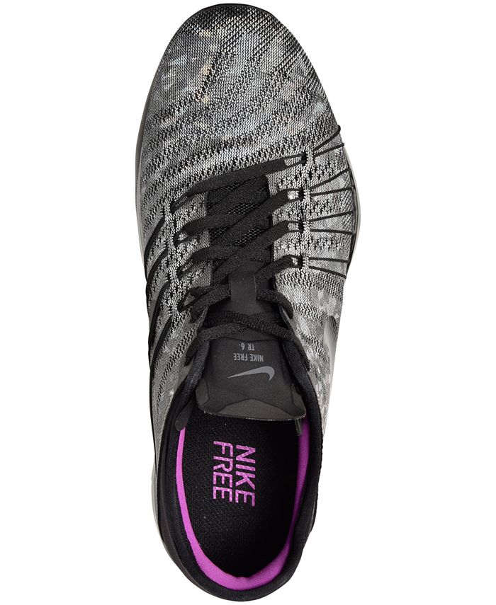 Nike Women's Free TR 6 Metallic Training Sneakers from Finish Line - Macy's