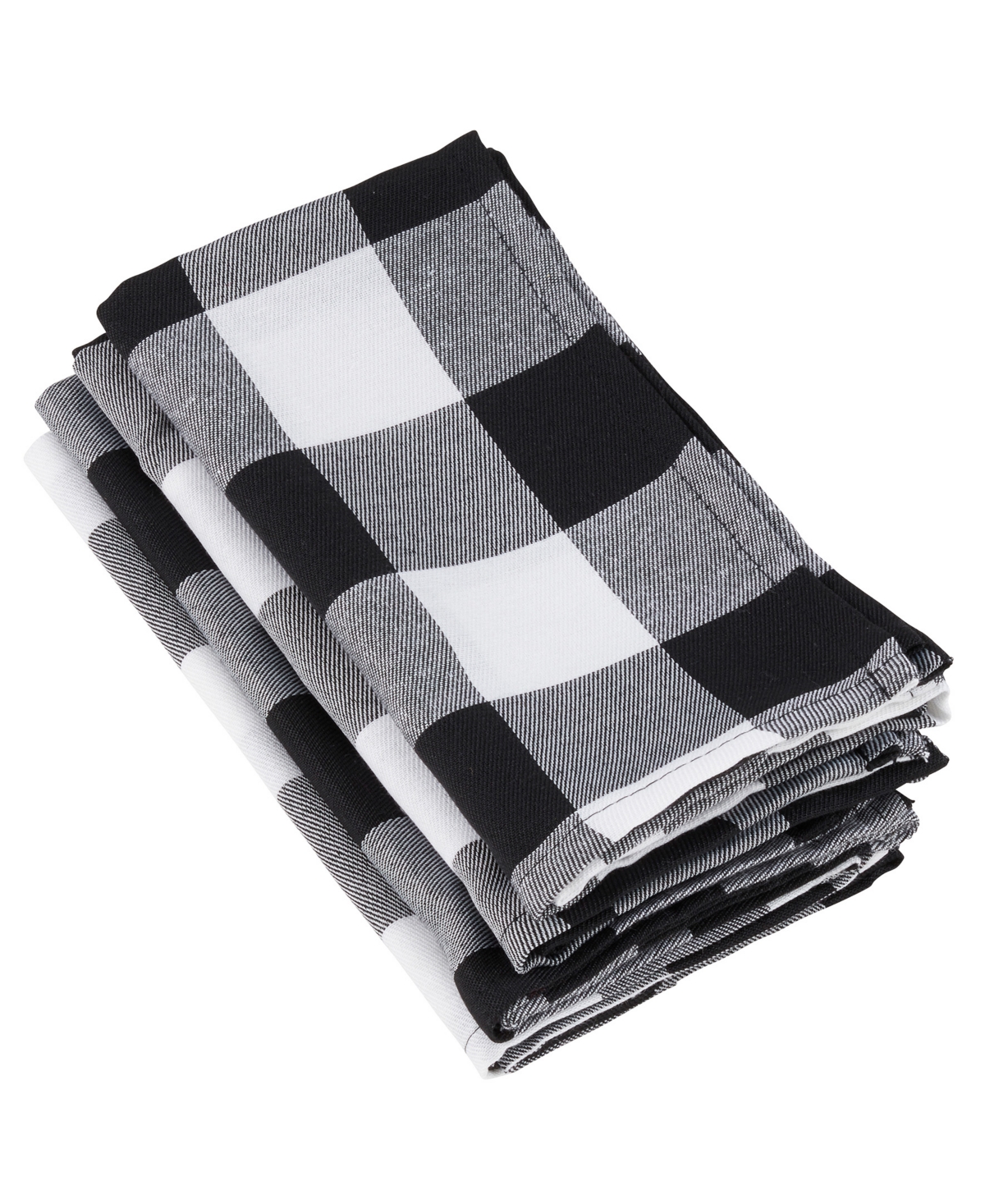 Click here for Saro Lifestyle Buffalo Plaid Blend Table Napkins... prices