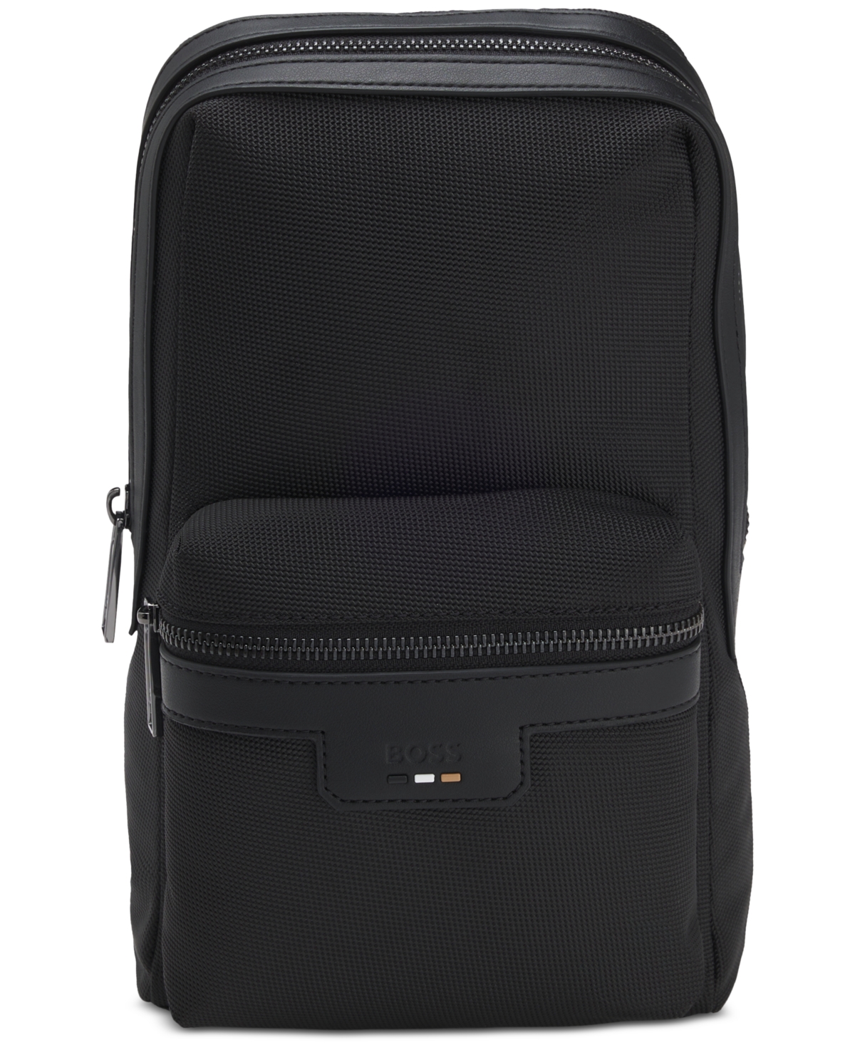 Click here for Hugo Boss Mens Ray Mono Strap Sling Bag - Black prices