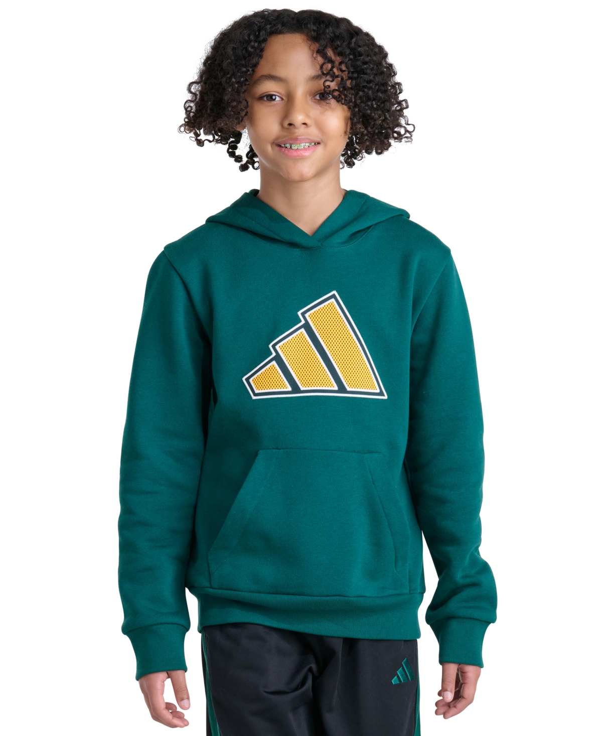 Click here for adidas Boys 8-20 Long-Sleeve Hoodie - Collegiate G... prices