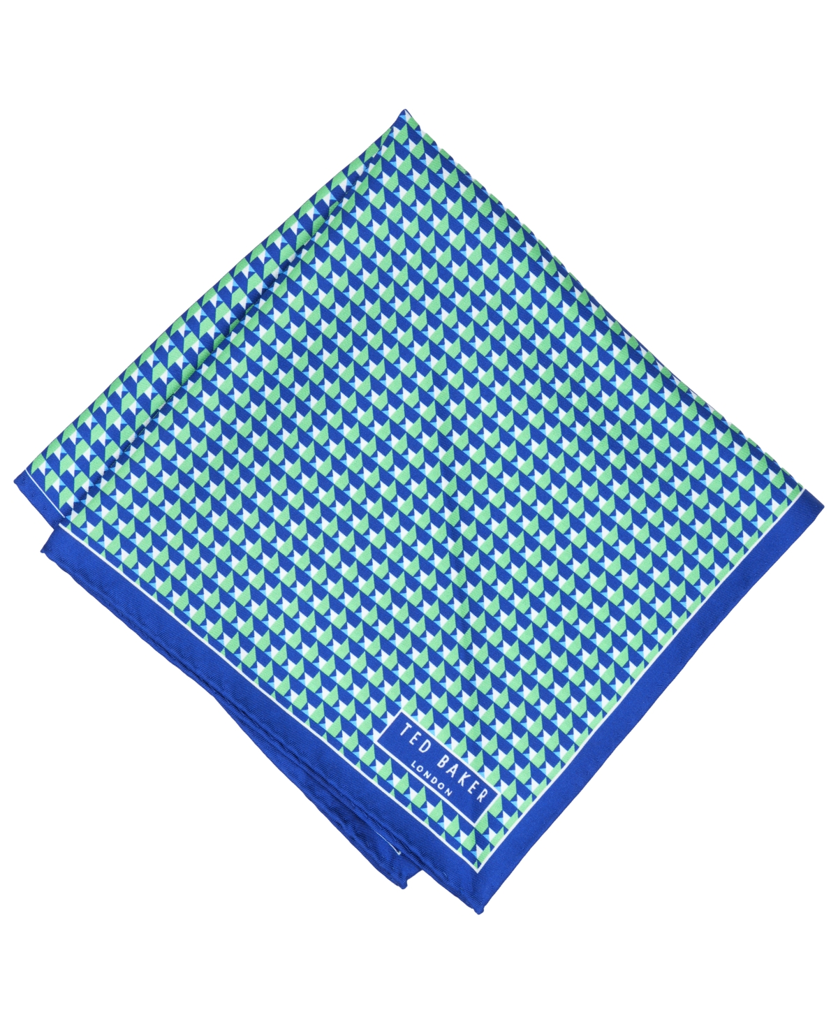Click here for Ted Baker Mens Geometric Pattern Pocket Square - G... prices