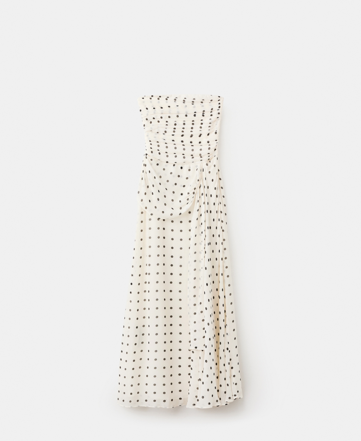 Click here for Mango Womens A-Line Polka-Dot Dress - Off White prices