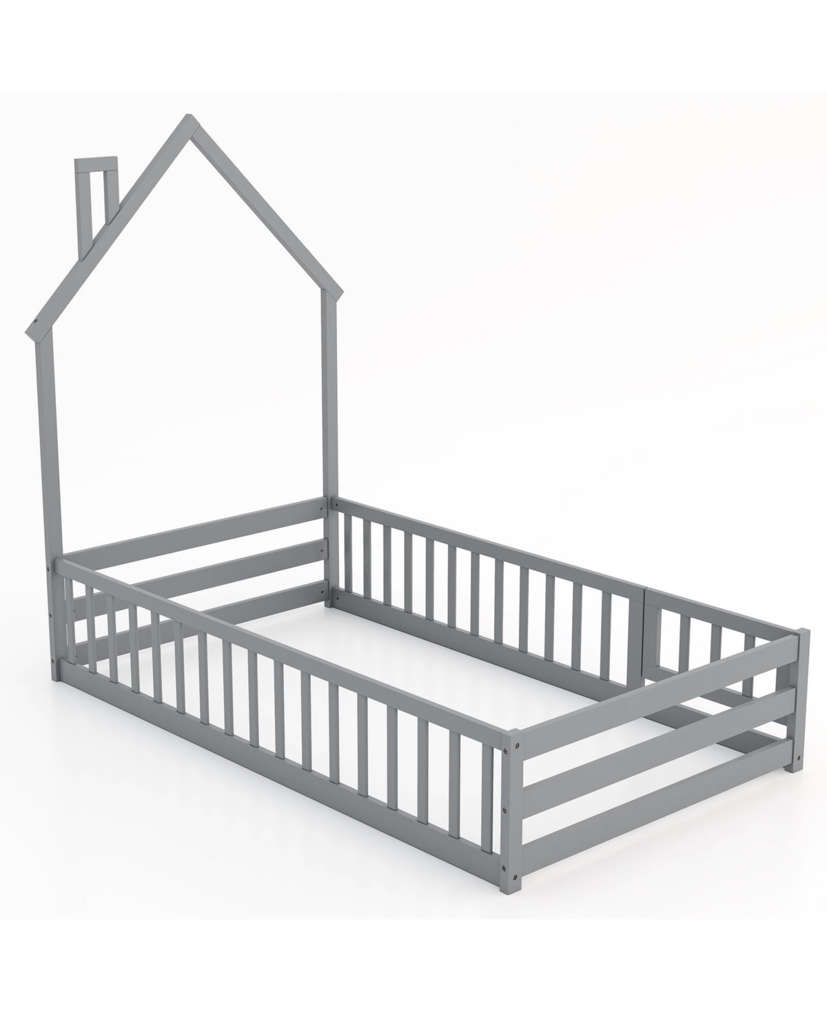 Click here for Sugift Twin Size Montessori Floor Bed with Lockabl... prices