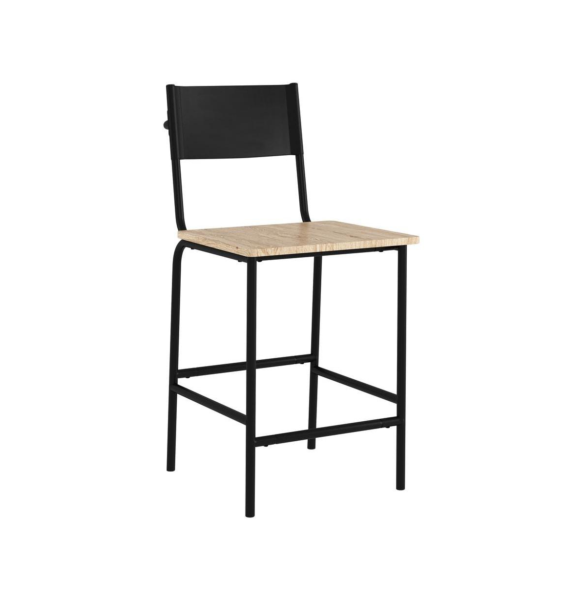 Click here for Sauder Boulevard Cafe Stool  Mixed finish - Black prices