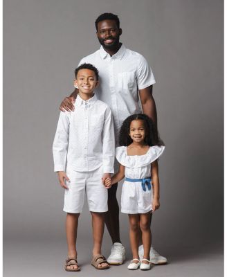 Click here for Hope Henry Mens Kids Family Matching White Seersuc... prices