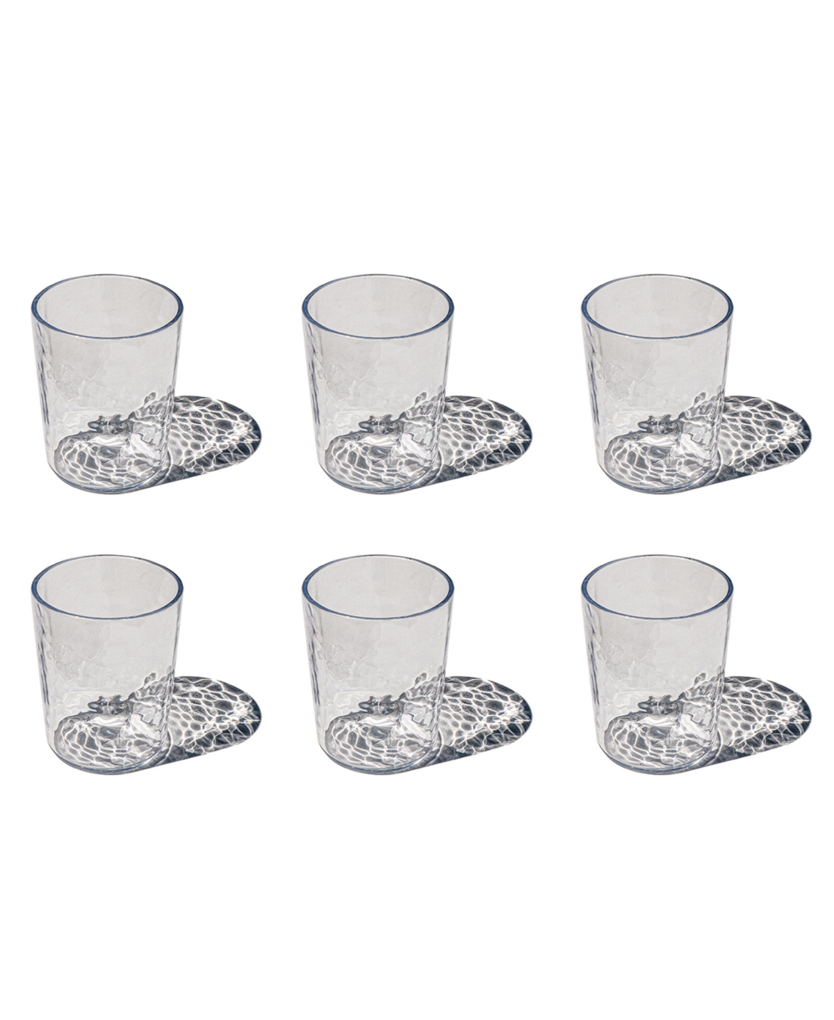 Click here for Abode Homewares Hammered Rustic Acrylic Drinking G... prices