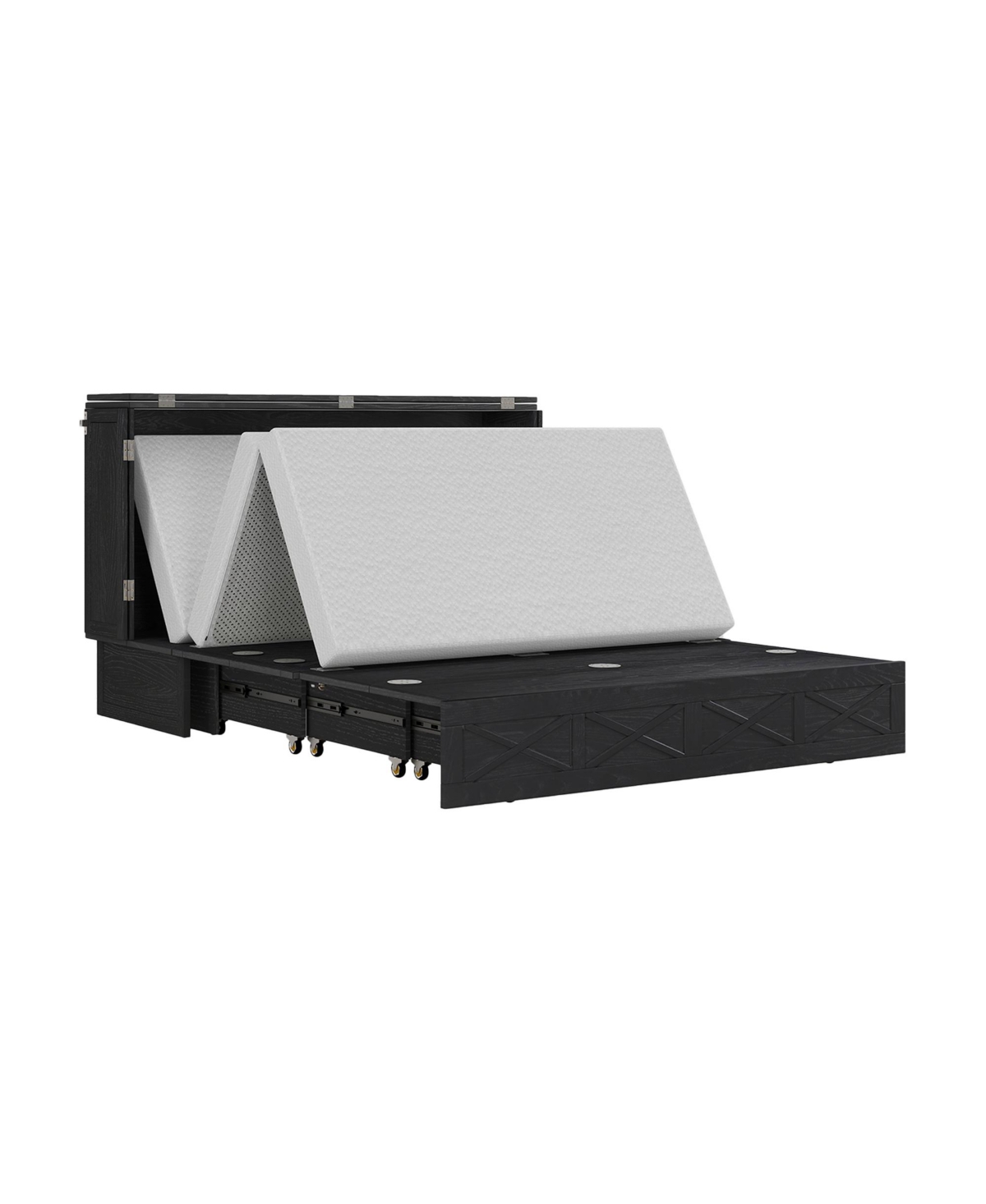 Click here for livelylodge Solid Wood Queen with Mattress  Usb &... prices