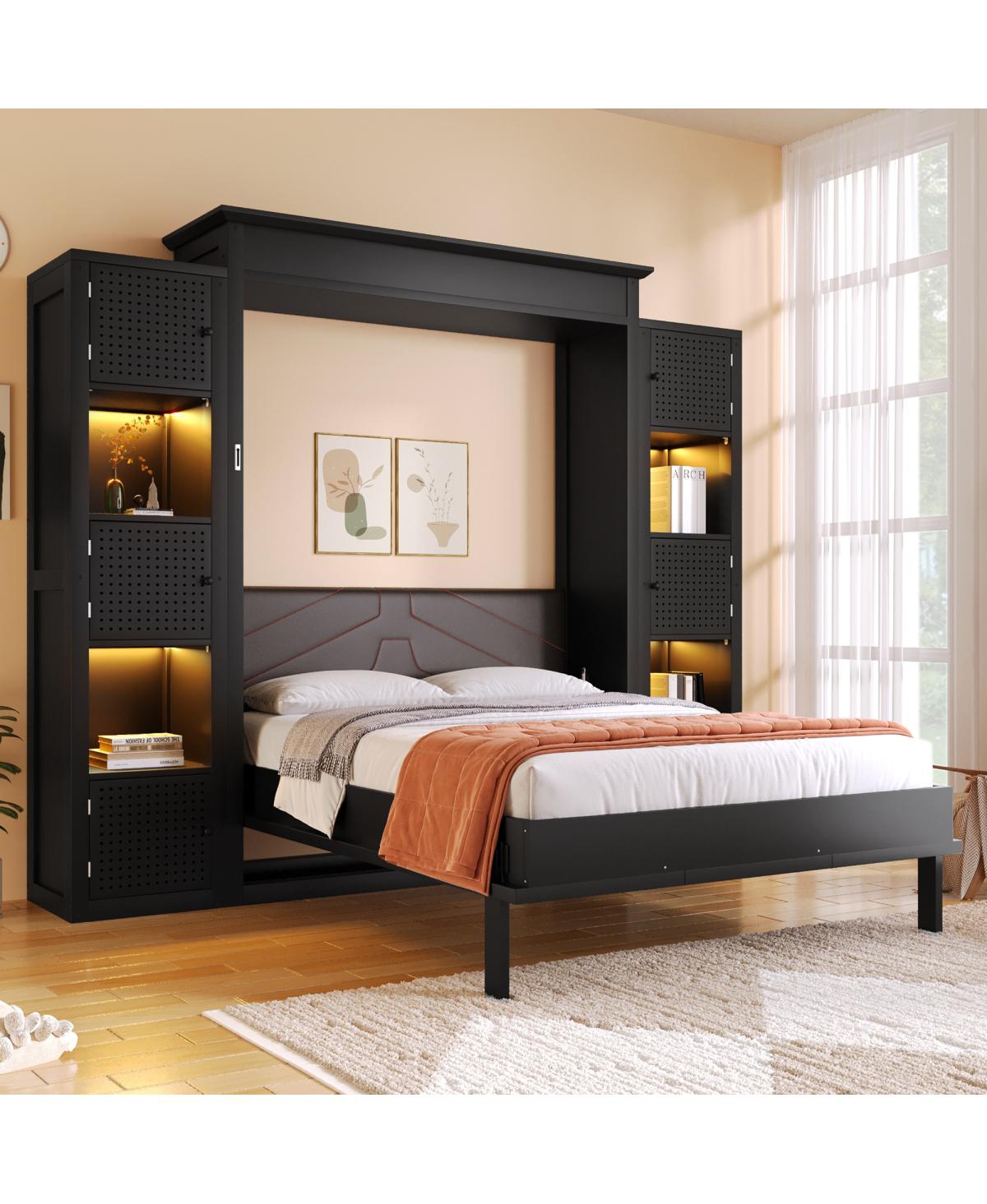 Click here for Streamdale Furniture Murphy Bed with Led Lights an... prices