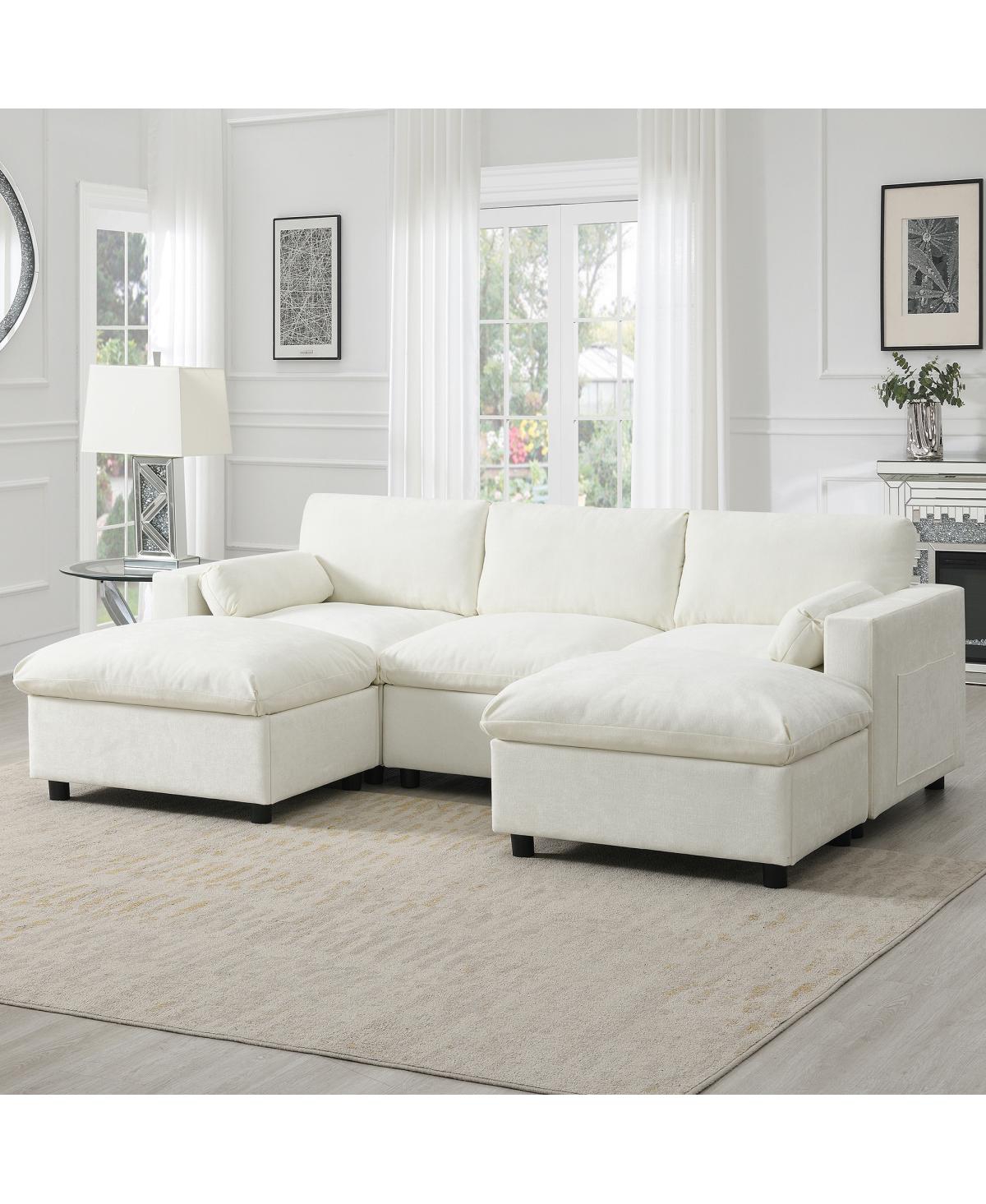 Click here for Streamdale Furniture U-Shaped Sectional Sofa with... prices