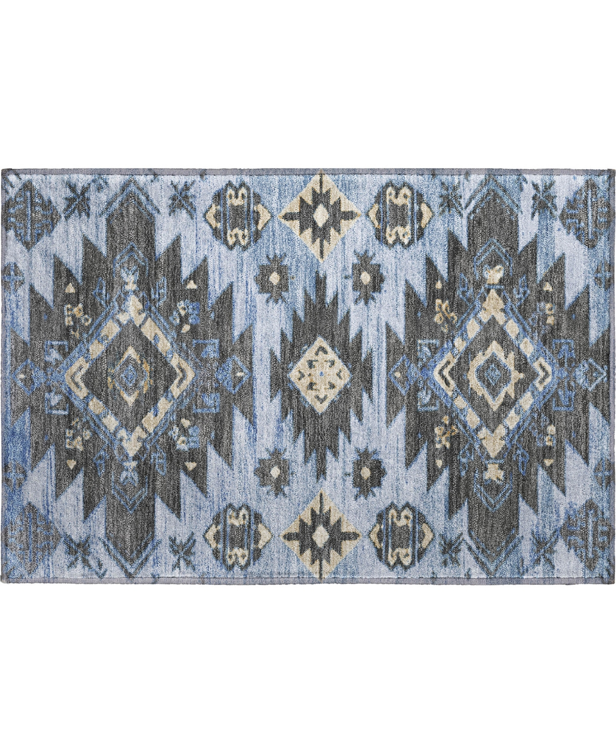 Click here for Addison Mayfield AMF1945 18x26 Area Rug - Blue prices