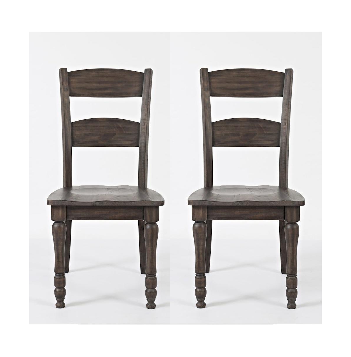 Click here for Jofran Ladderback Dining Chair (Set of 2) - Brown prices