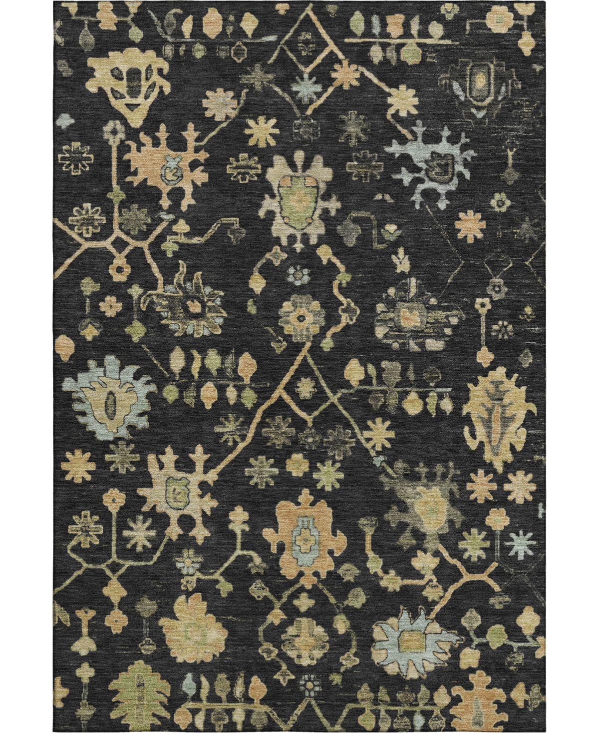 Click here for Addison Mayfield AMF1930 3x5 Area Rug - Black prices