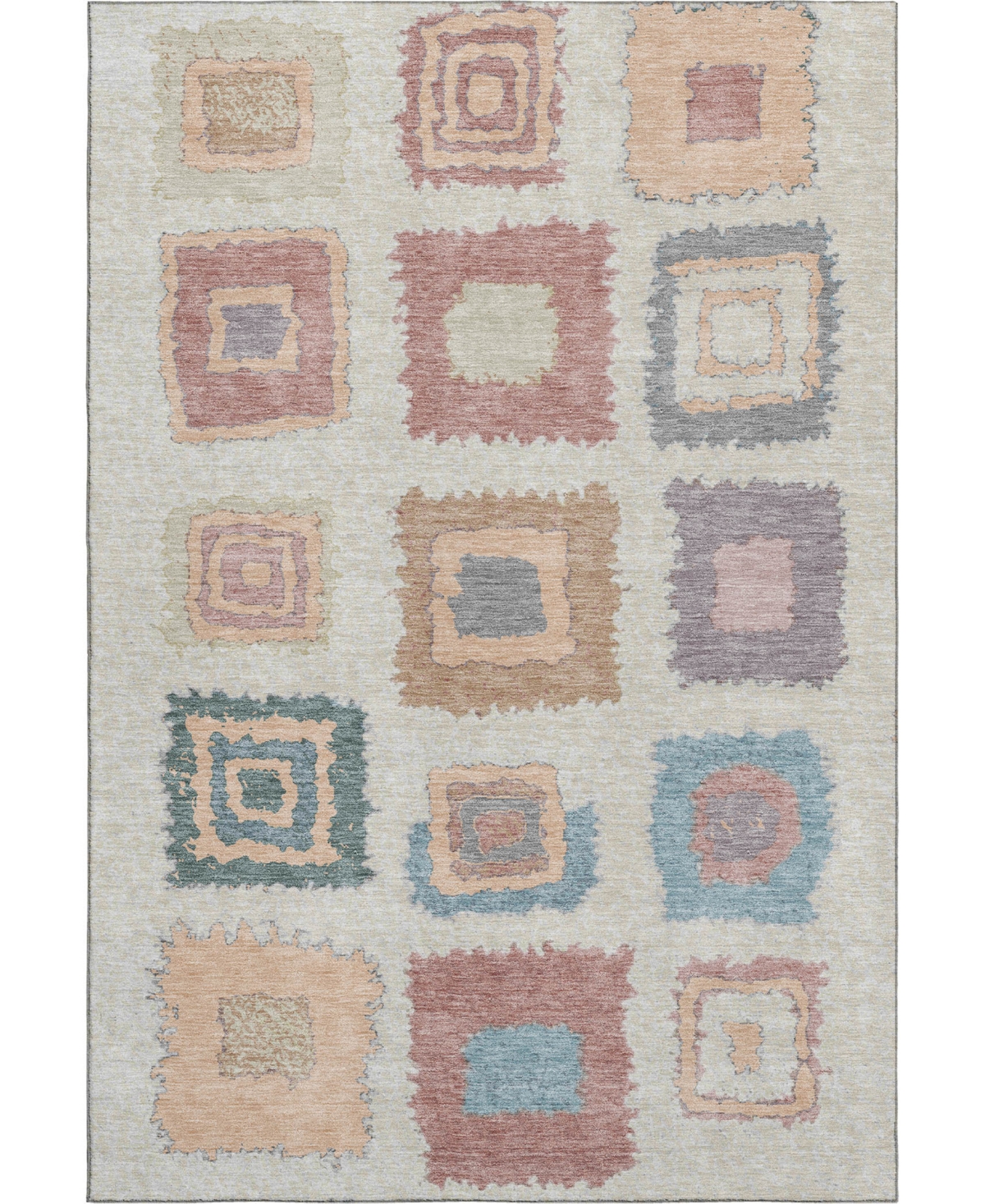 Click here for Addison Mayfield AMF2014 3x5 Area Rug - Peach prices
