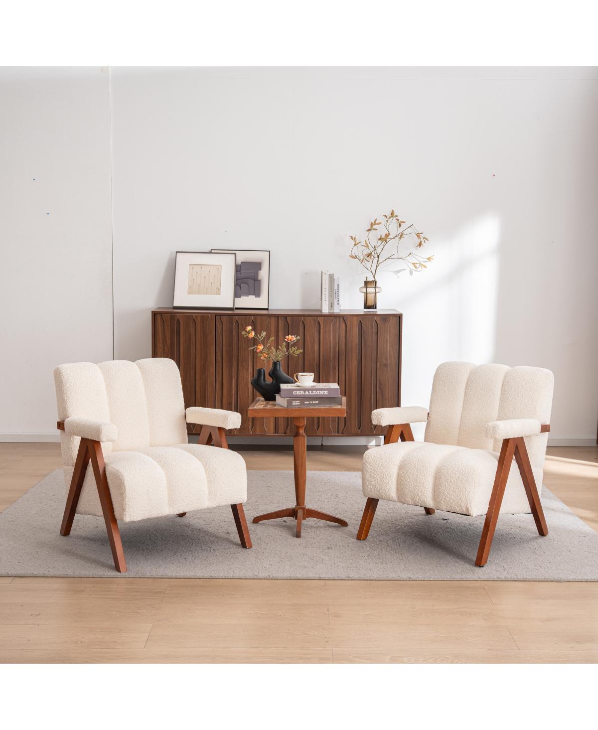 Click here for Streamdale Furniture Cloud Accent Chair - Beige prices