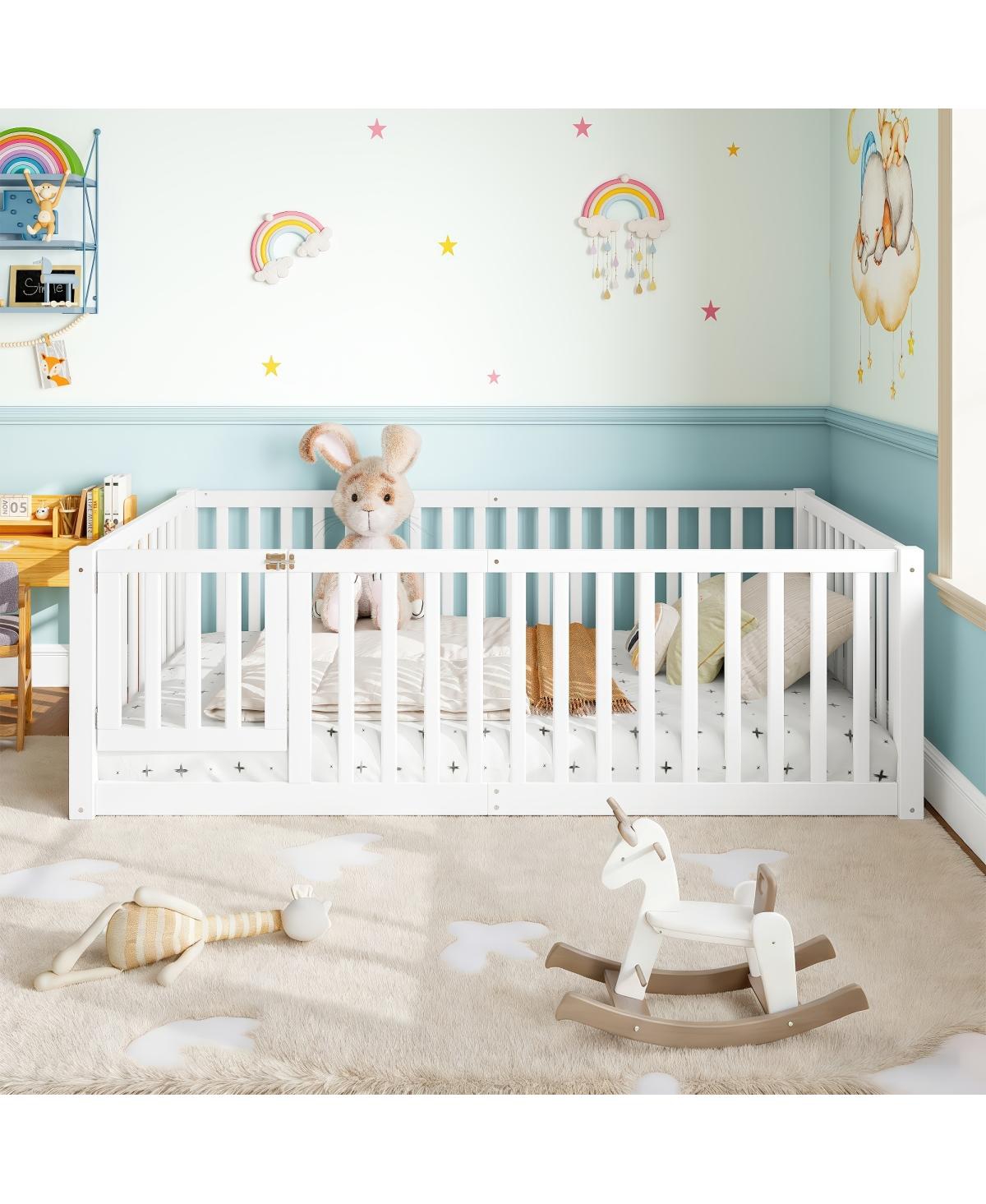 Click here for Streamdale Furniture Twin Size Bed Floor Bed with... prices