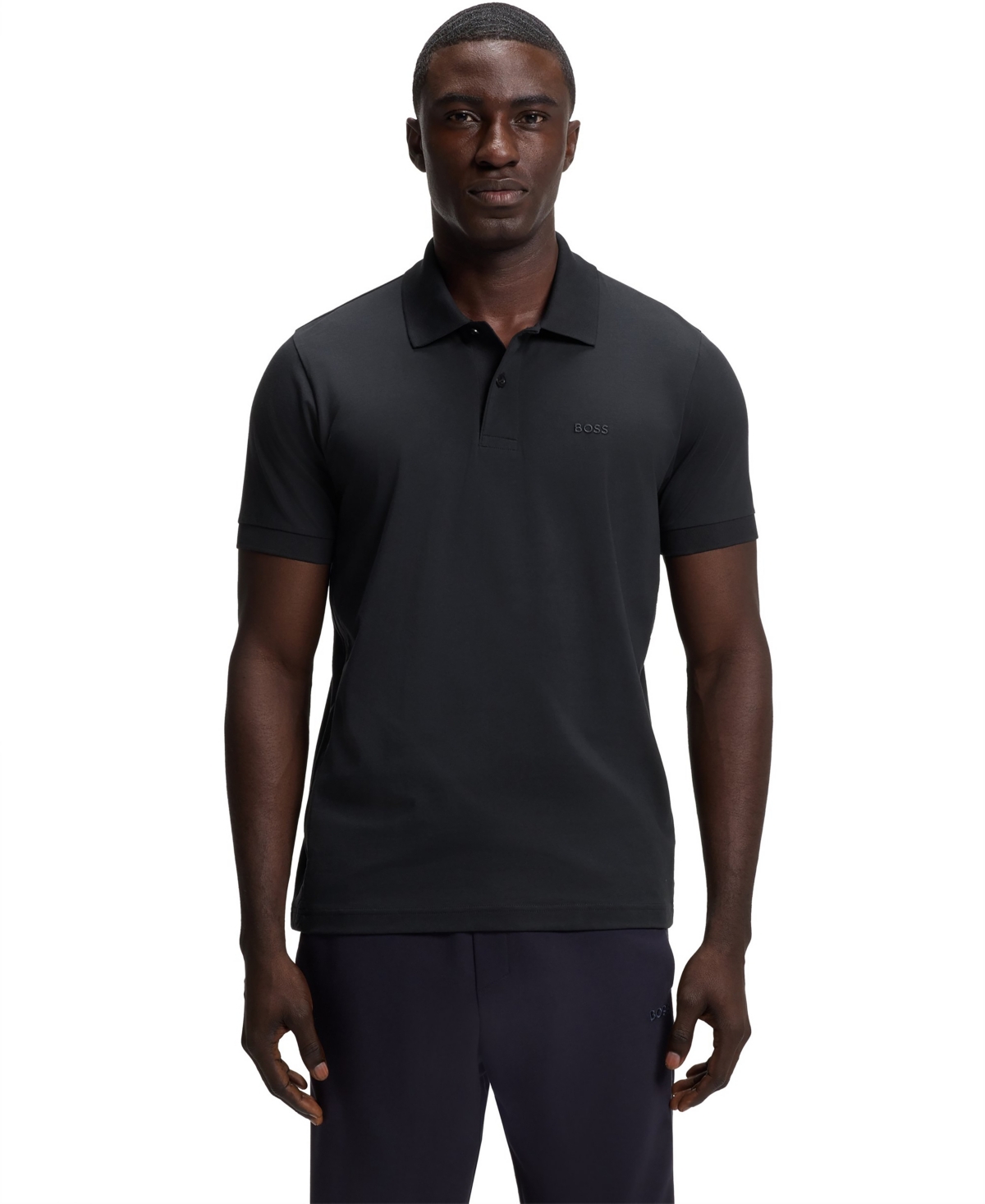 Click here for Boss by Hugo Boss Mens Regular-Fit Embroidered Log... prices