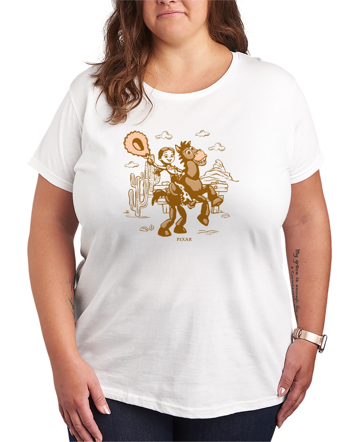 Click here for Hybrid Apparel Plus Size Toy Story 5 Jesse Bullsey... prices