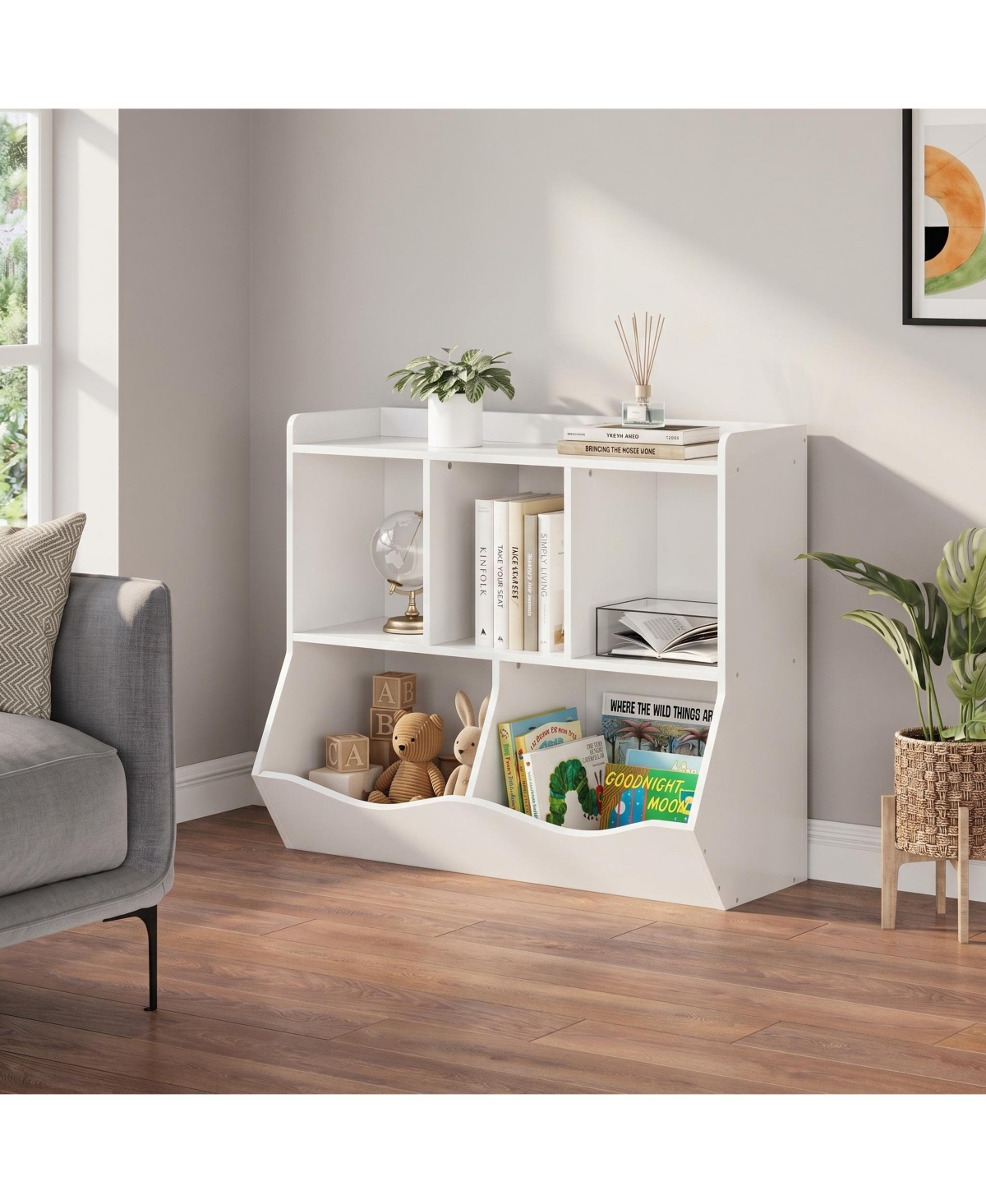 Click here for homfan Kids Toy Storage Organzr with Open Compartm... prices