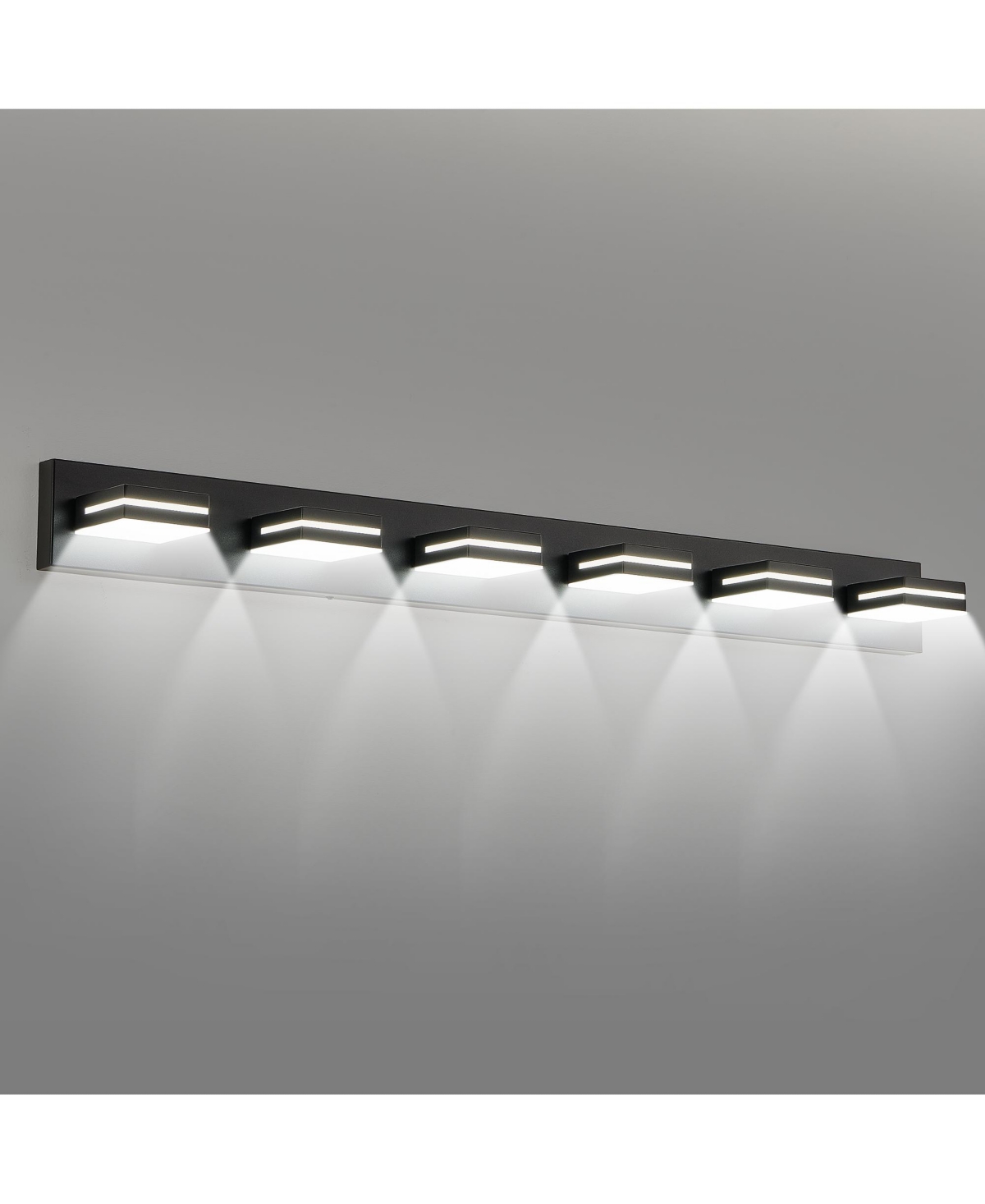 Click here for Busdays Modern Black Led Vanity Light 6 Lights Wal... prices
