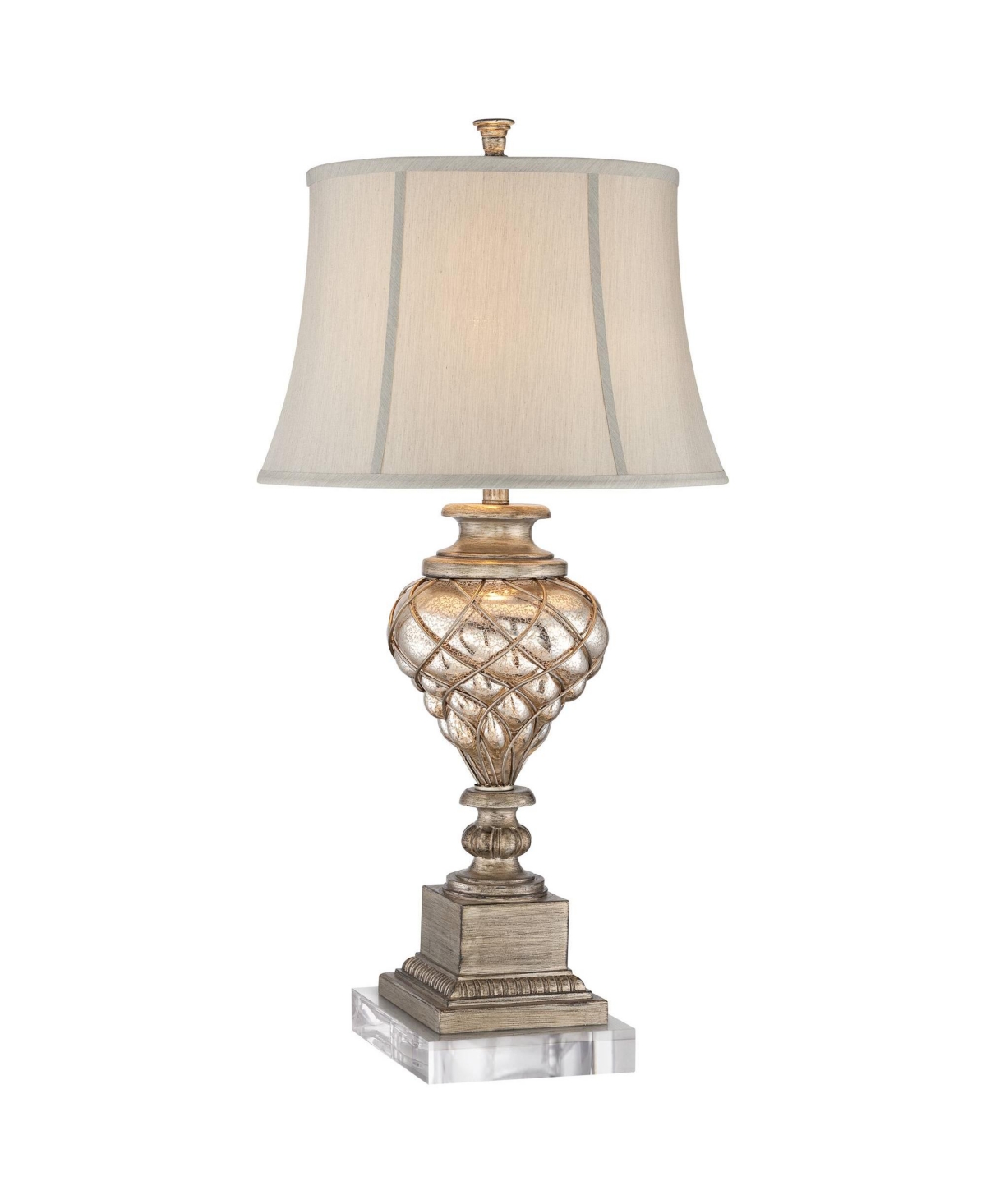 Click here for Barnes and Ivy Luke Traditional Table Lamp with Sq... prices