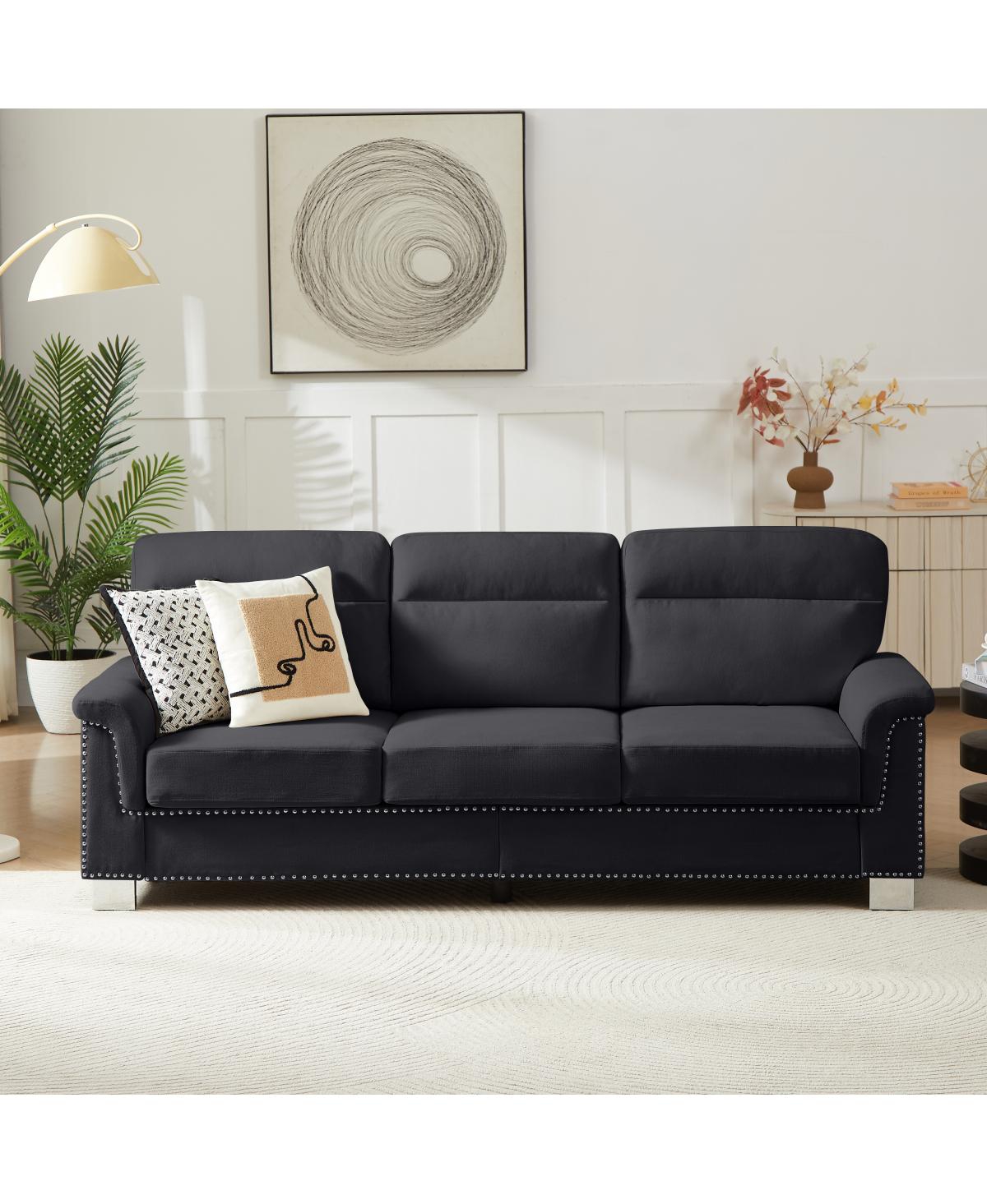 Click here for Streamdale Furniture 82 Modern Snowfleece 3-Seater... prices