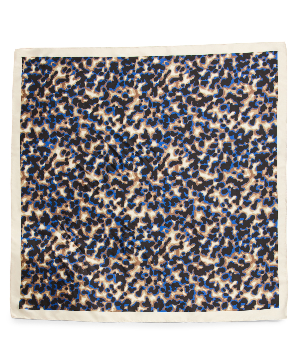 Click here for Steve Madden Leopard Printed Square Scarf - Cobalt prices
