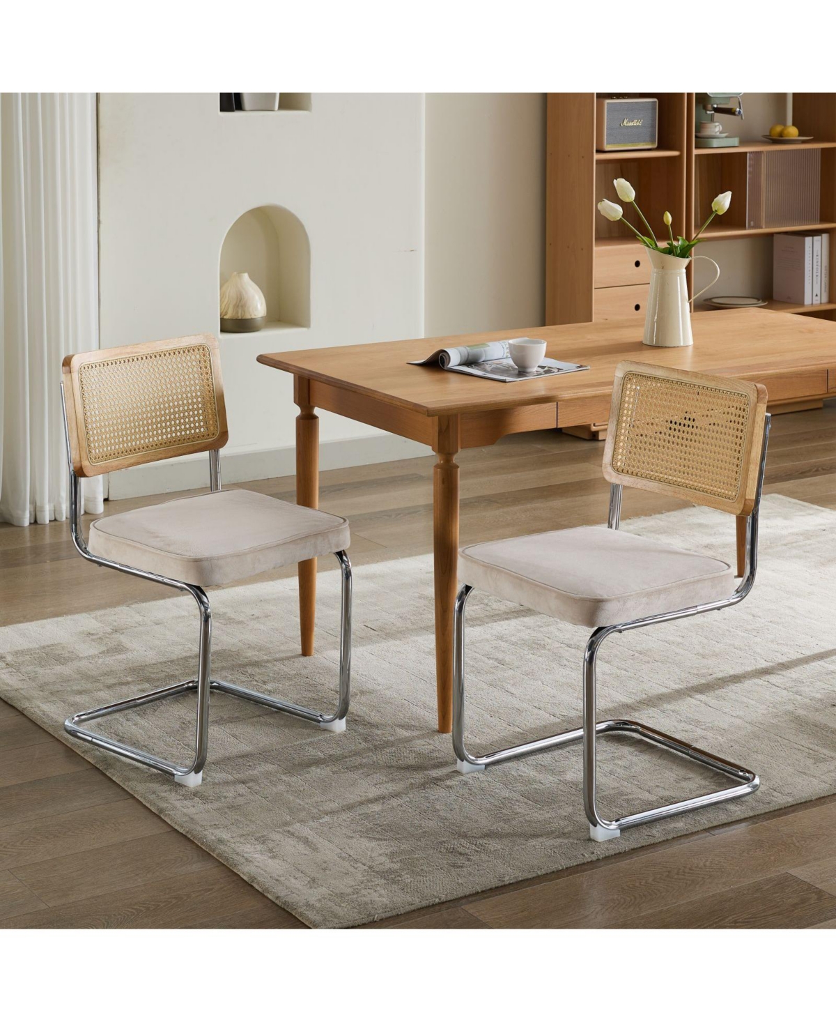 Click here for Clihome Mid Century Modern Dining Chairs Set of 2... prices