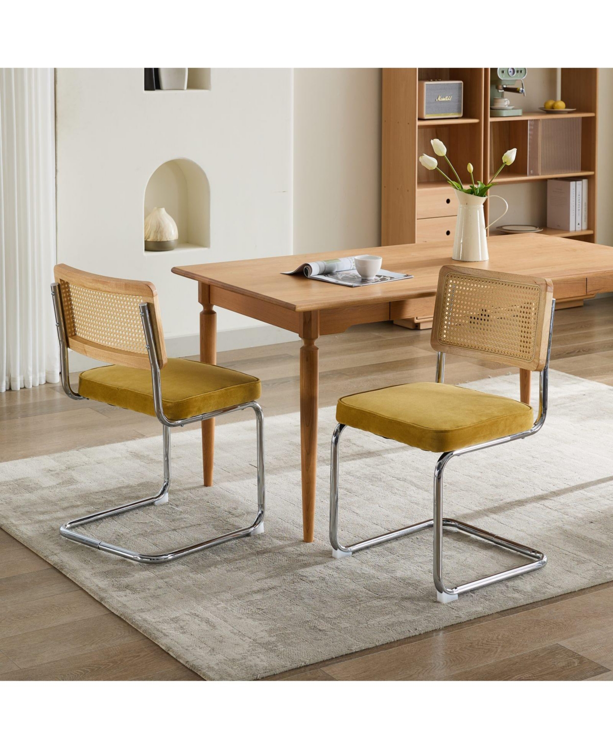 Click here for Clihome Mid Century Modern Dining Chairs Set of 2... prices