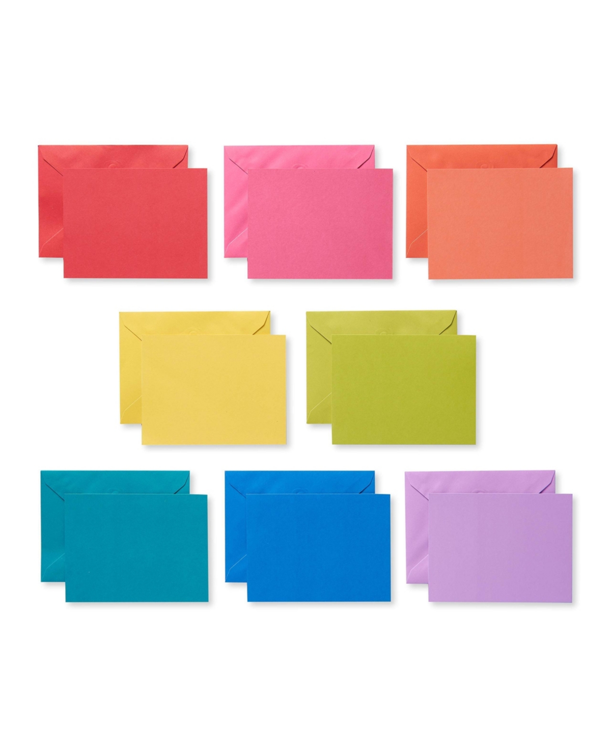 Click here for Gnuadz Blank Cards With Envelopes Rainbow Colors -... prices