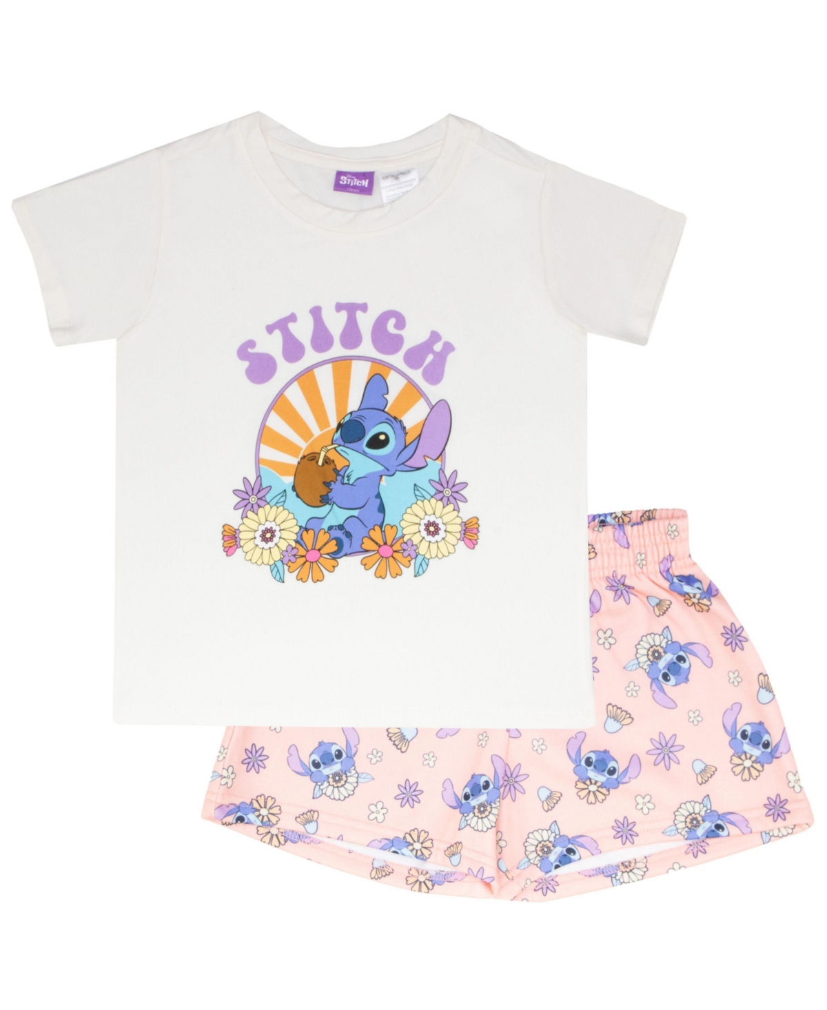 Click here for Lilo & Stitch Little Girls 2 Piece T-Shirt and Sho... prices