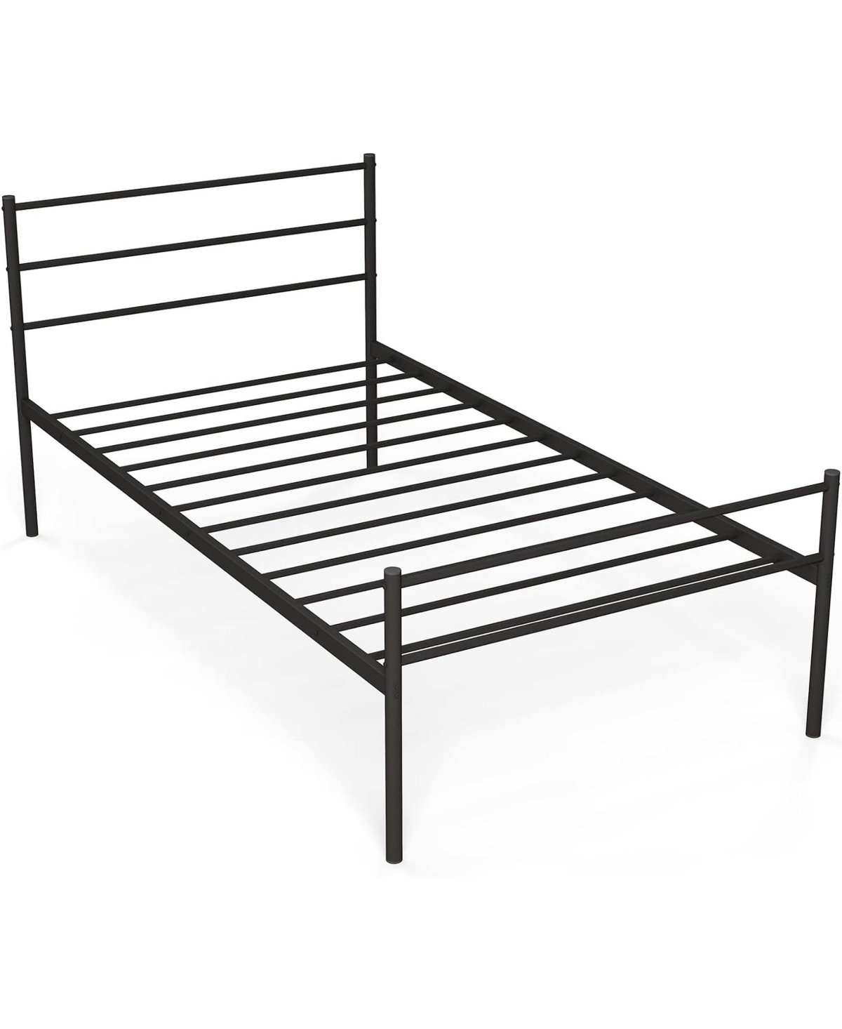 Click here for Gymax Twin Size Metal Bed Frame Platform Mattress... prices