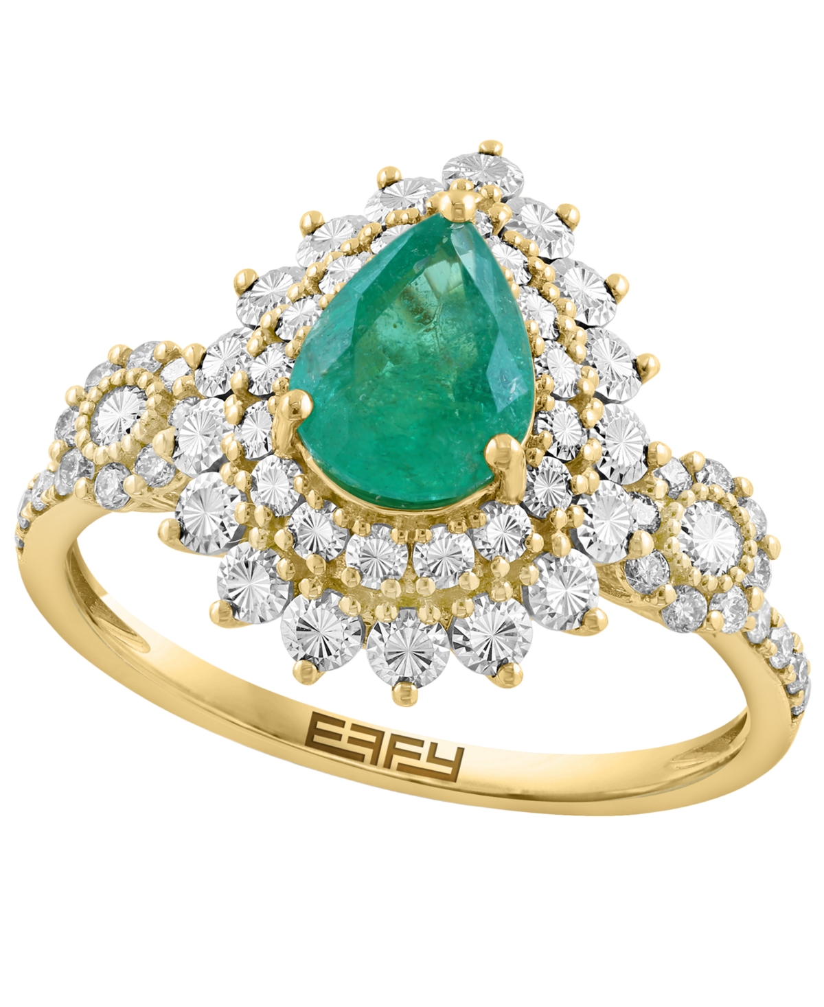 Click here for Effy Collection Emerald (7/8 ct. t.w.) & Diamond (... prices