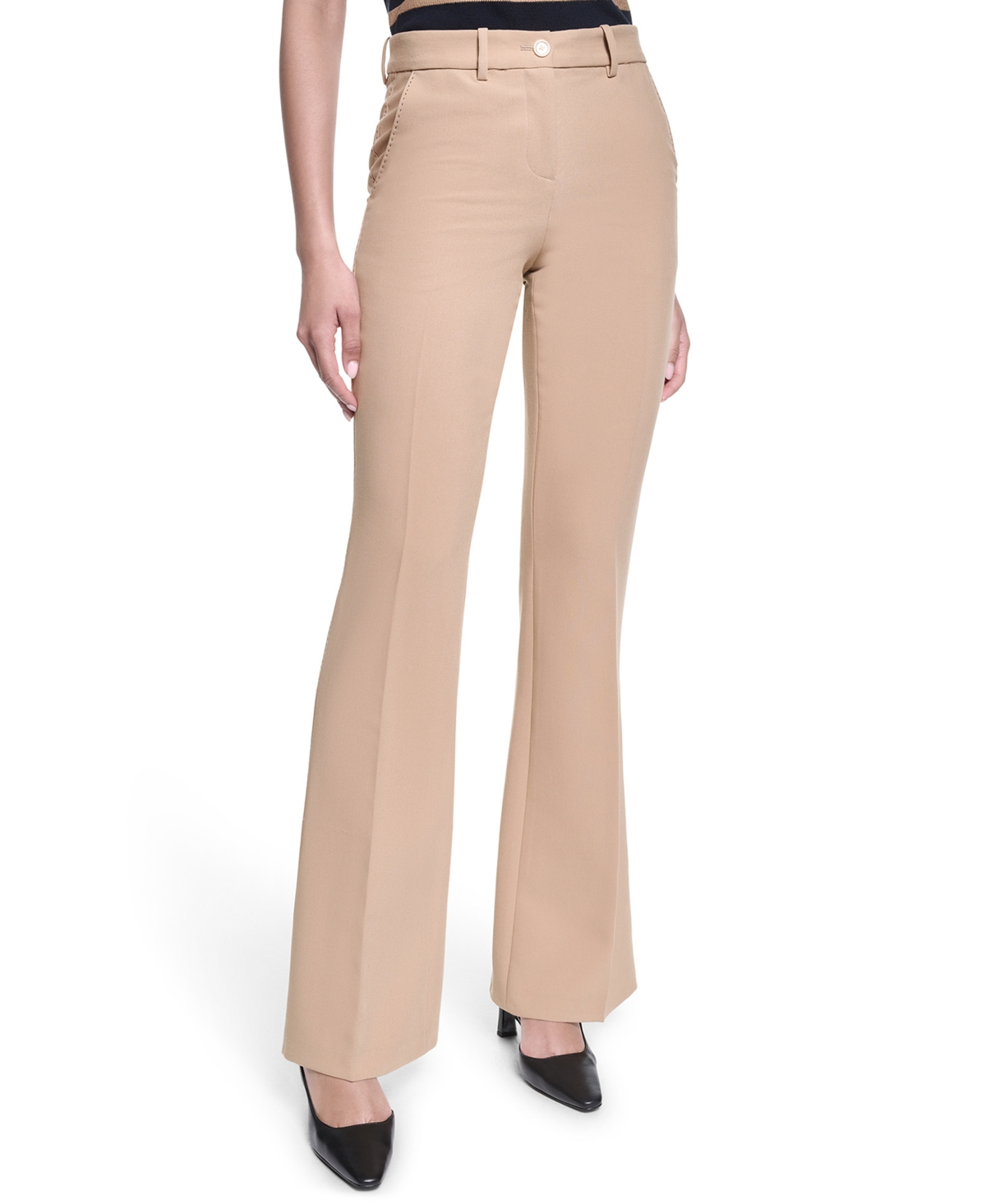 Click here for Karl Lagerfeld Paris Womens Mid-Rise Pants - Carto... prices