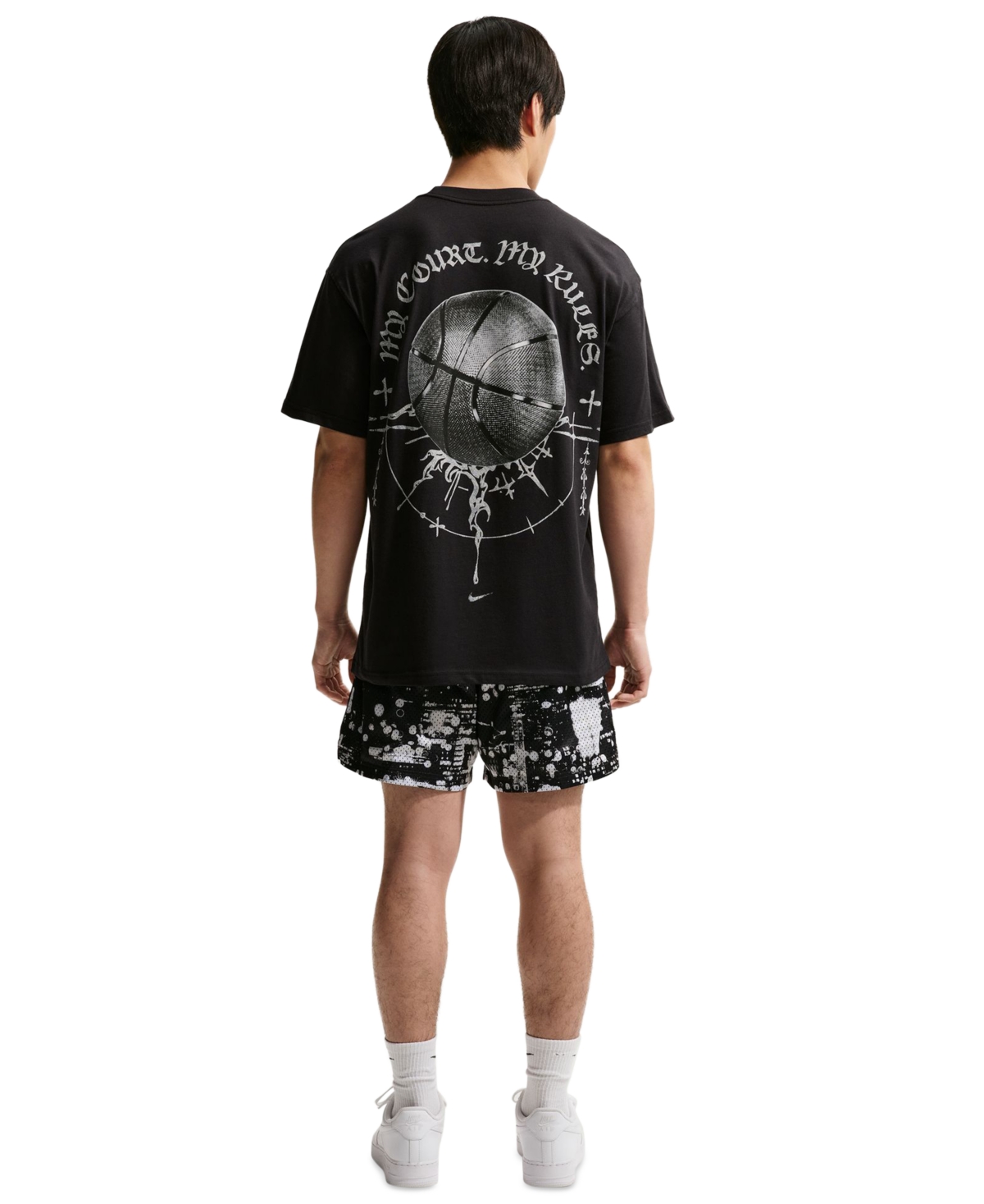 Click here for Nike Mens Basketball T-Shirt - Black prices