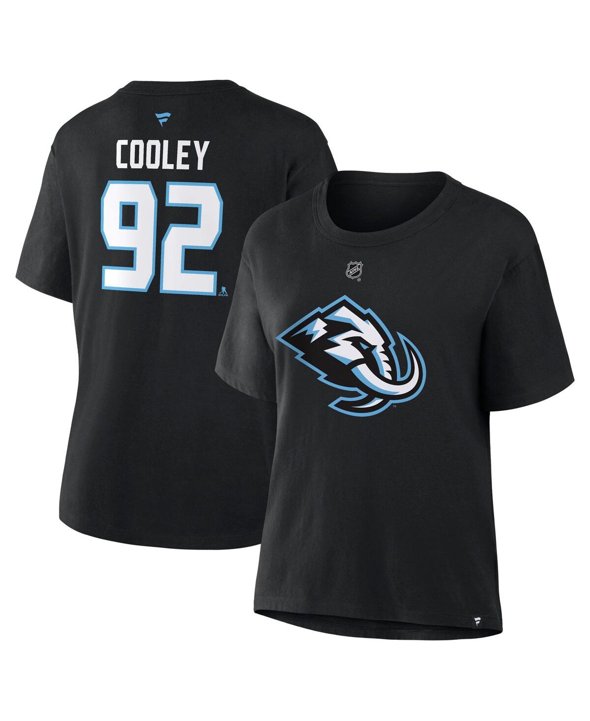 Click here for Fanatics Womens Logan Cooley Black Utah Mammoth Au... prices