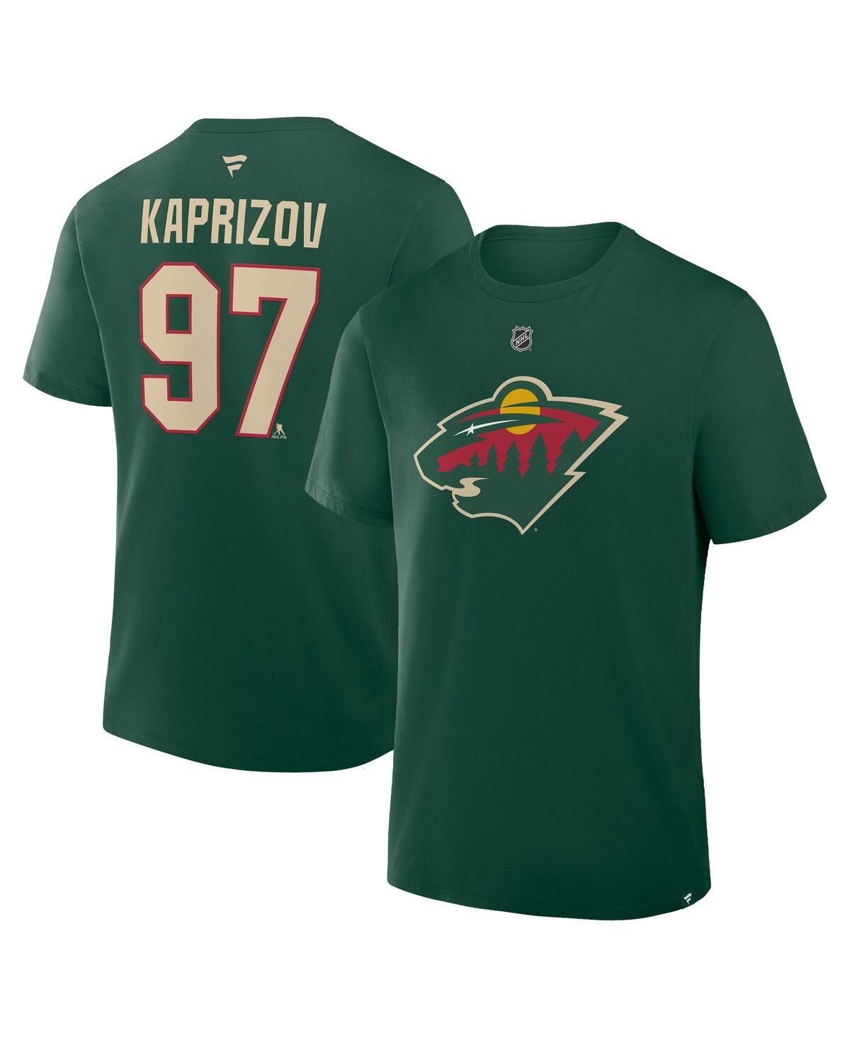 Click here for Fanatics Mens Kirill Kaprizov Green Minnesota Wild... prices