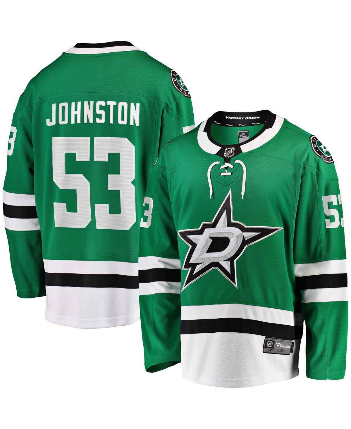 Click here for Fanatics Mens Wyatt Johnston Kelly Green Dallas St... prices