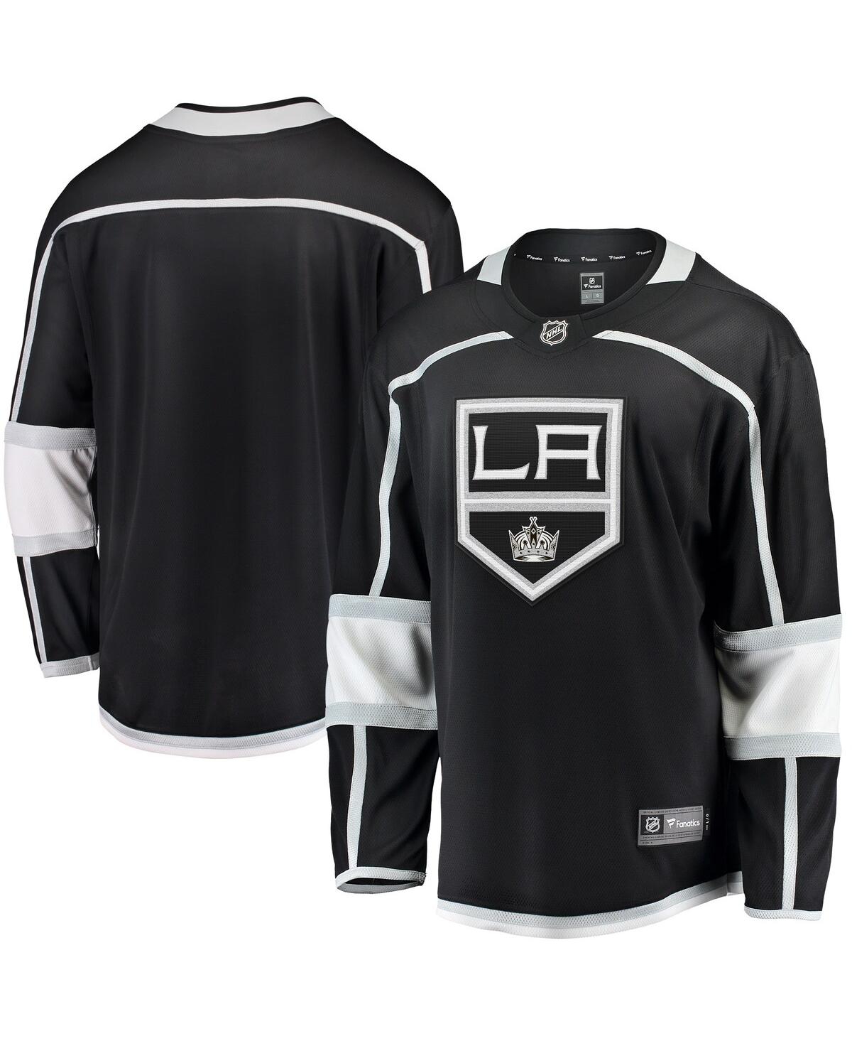 Click here for Fanatics Mens Black Los Angeles Kings Home Breakaw... prices