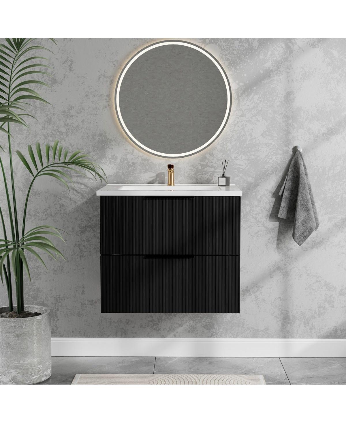 Click here for Thirtypeachy Floating Vanity With Ceramic Sink  Fl... prices