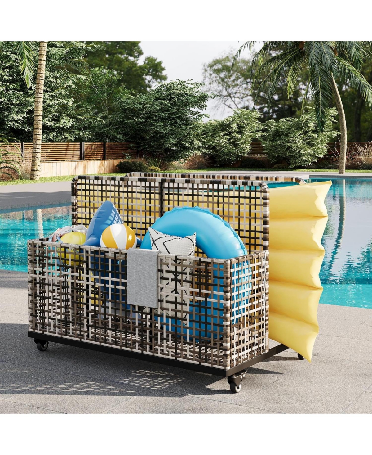 Click here for gaomon Outdoor Storage Organizer with Rolling Whee... prices