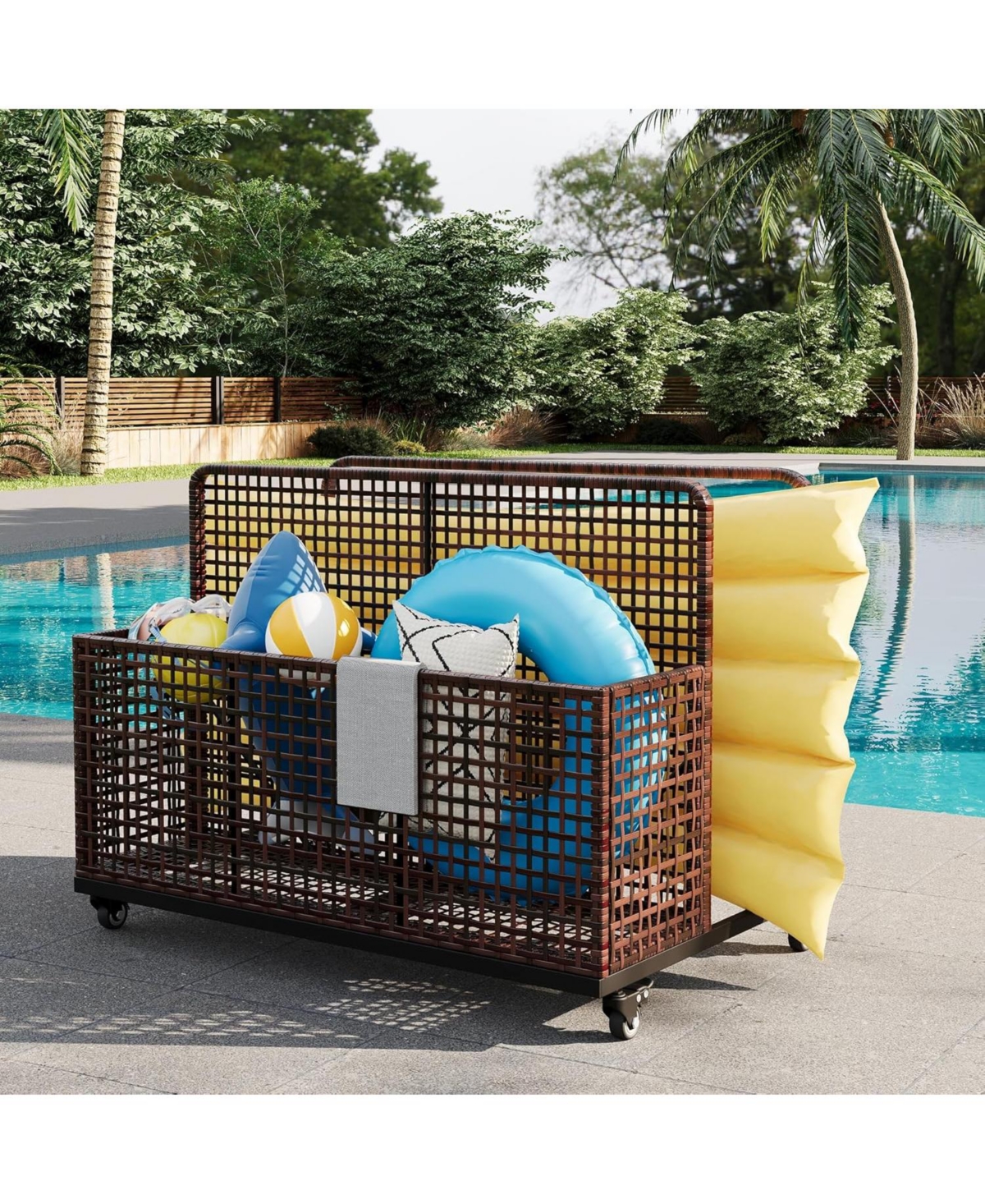 Click here for gaomon Outdoor Storage Organizer with Rolling Whee... prices